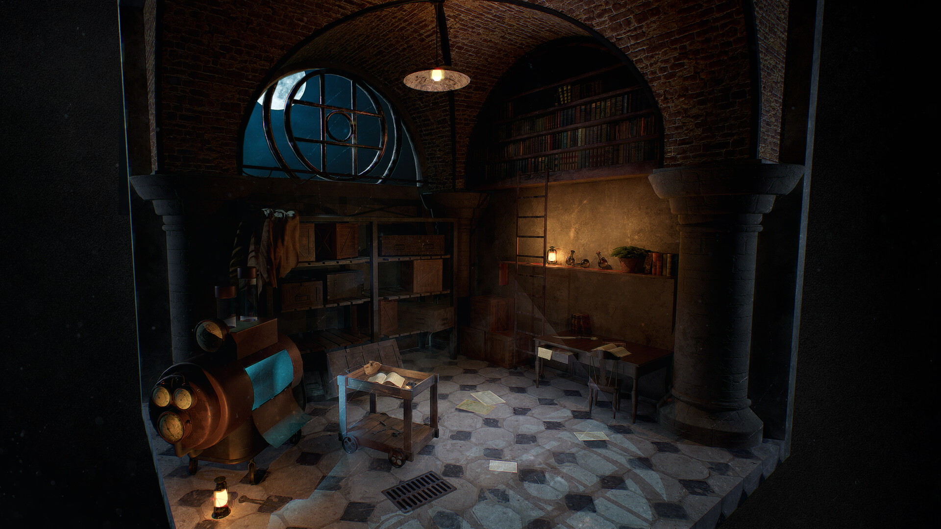 ArtStation - Gothic Diorama