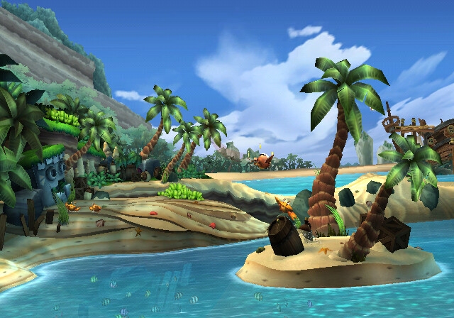 Donkey Kong Country Returns Map