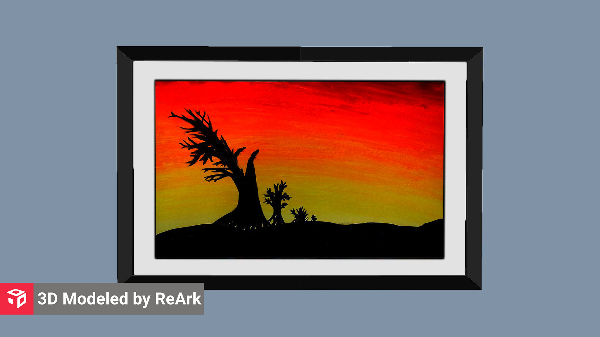 ArtStation - Sunset Tree