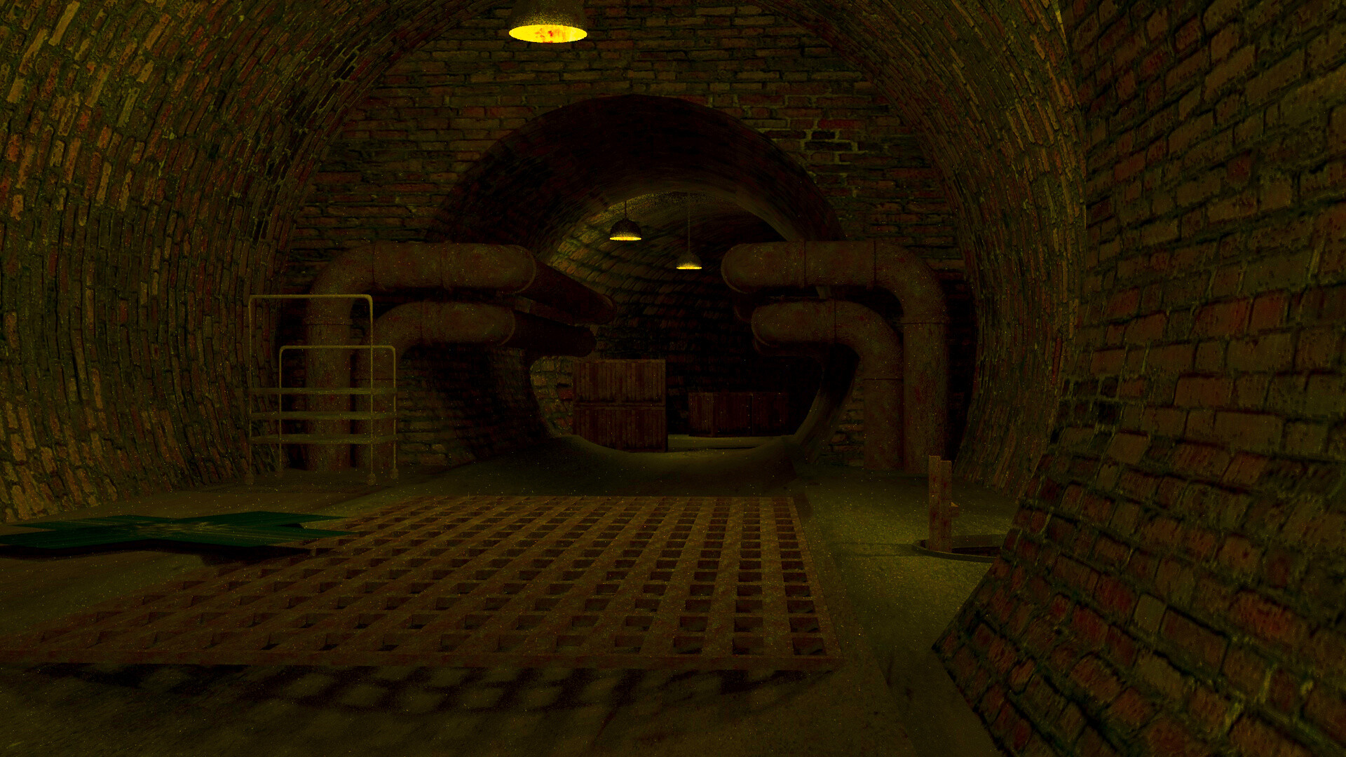 ArtStation - Sewer scene from Outlast 1