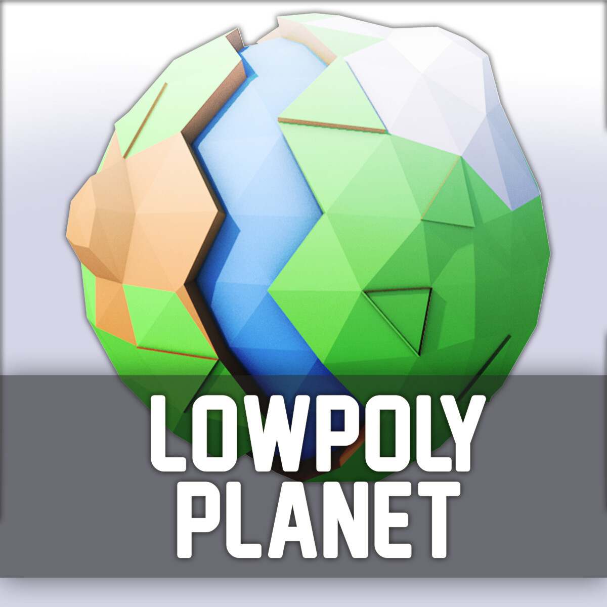 ArtStation - Low Poly Planet