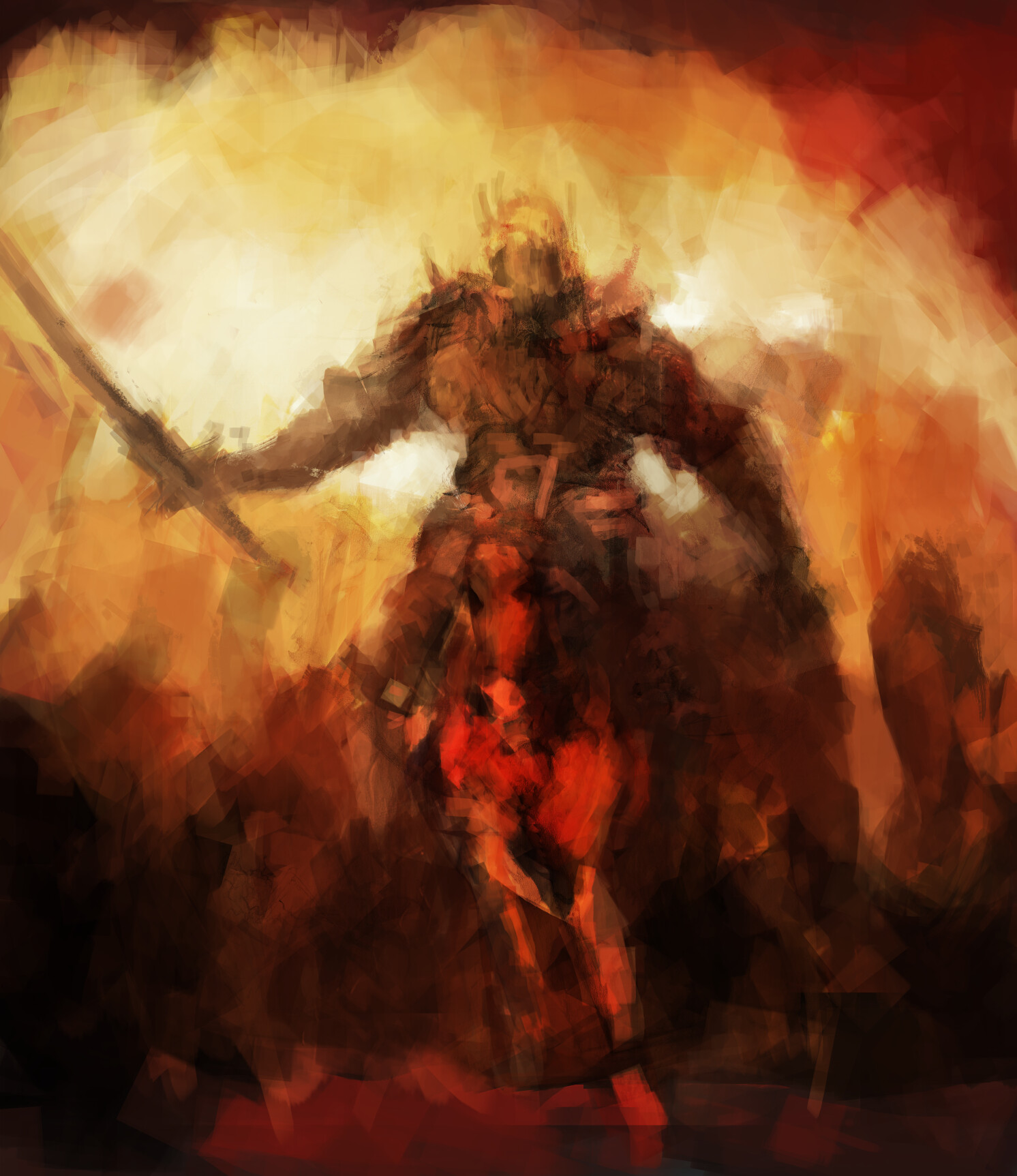 ArtStation - Rider of Hell