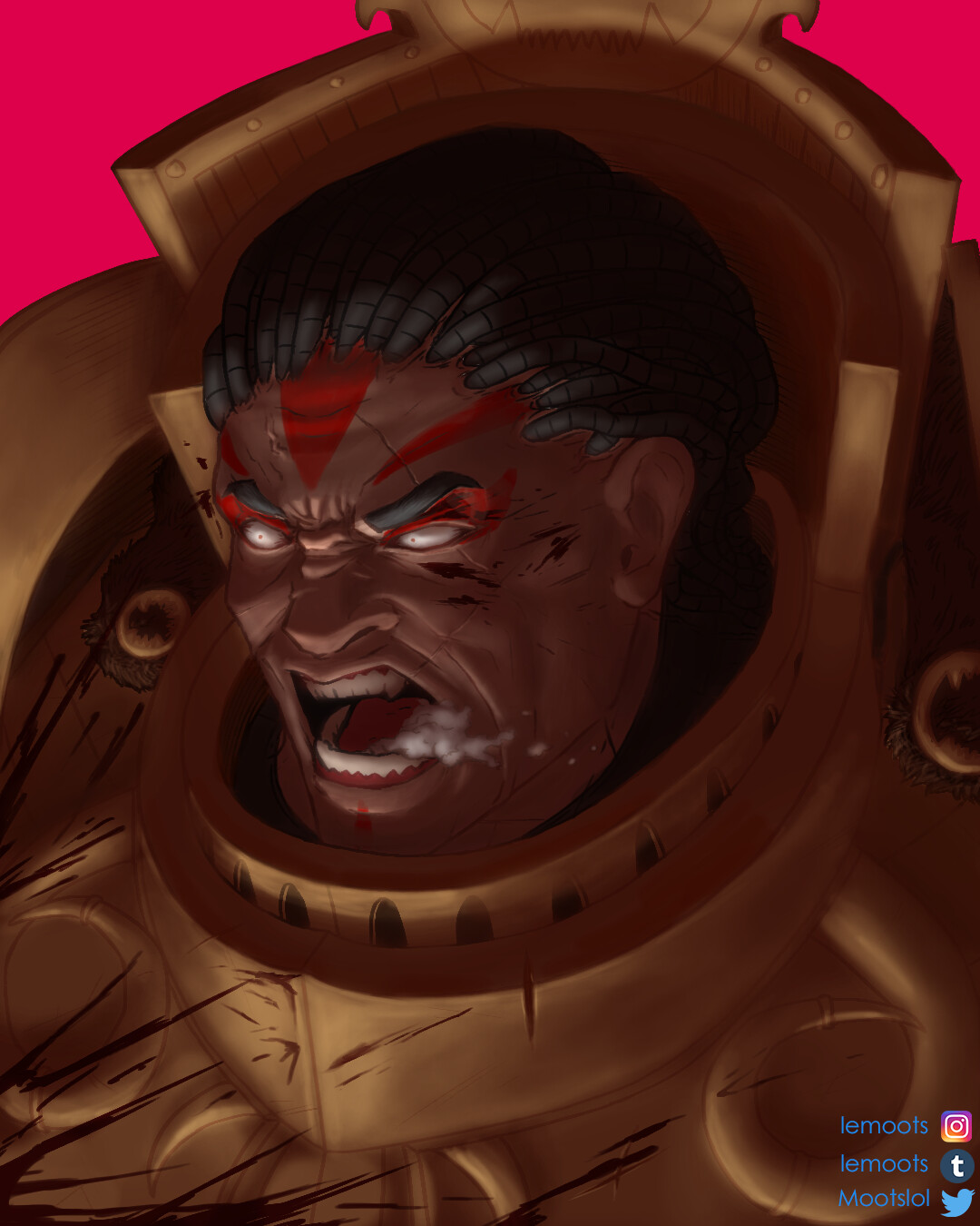 ArtStation - Angron - the Gladiator King