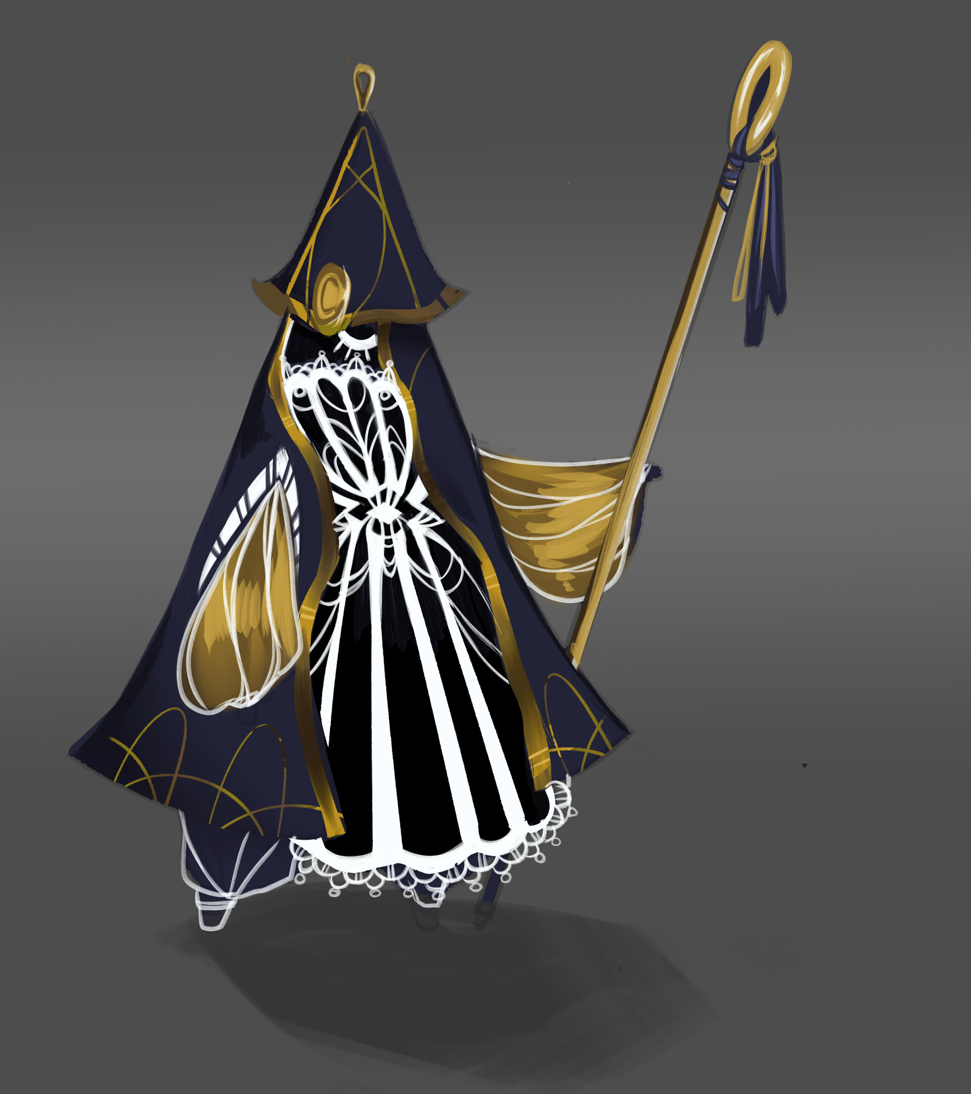 ArtStation - concept work: High Thread Priest (fantasy)