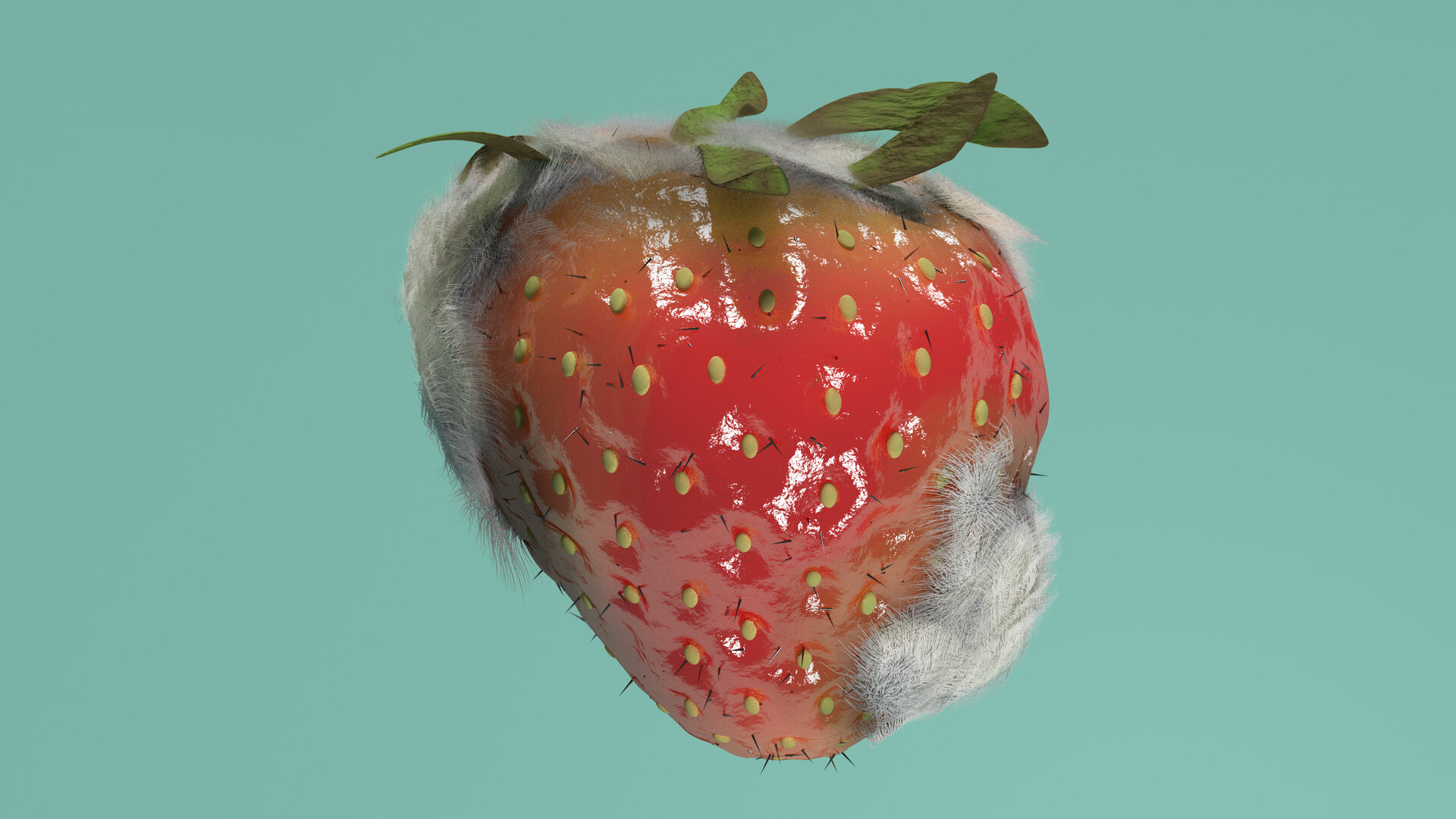 ArtStation - Mouldy strawberry