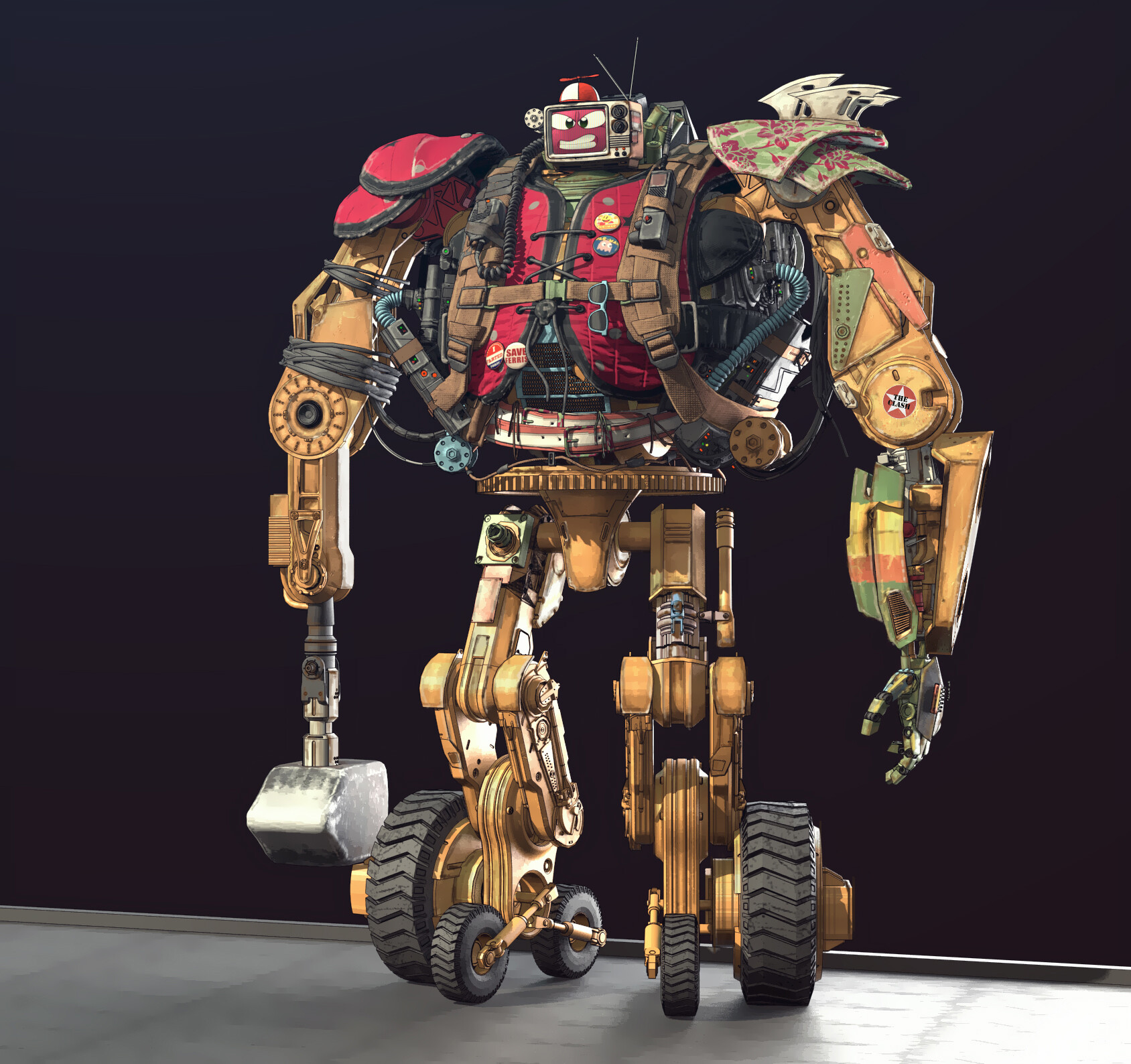 ArtStation - Robot Concept