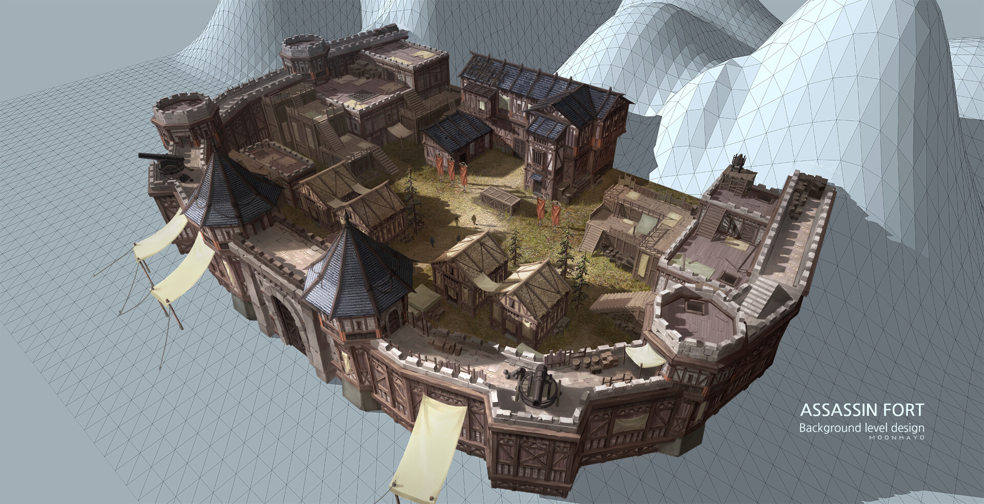 ArtStation - Assassin fort