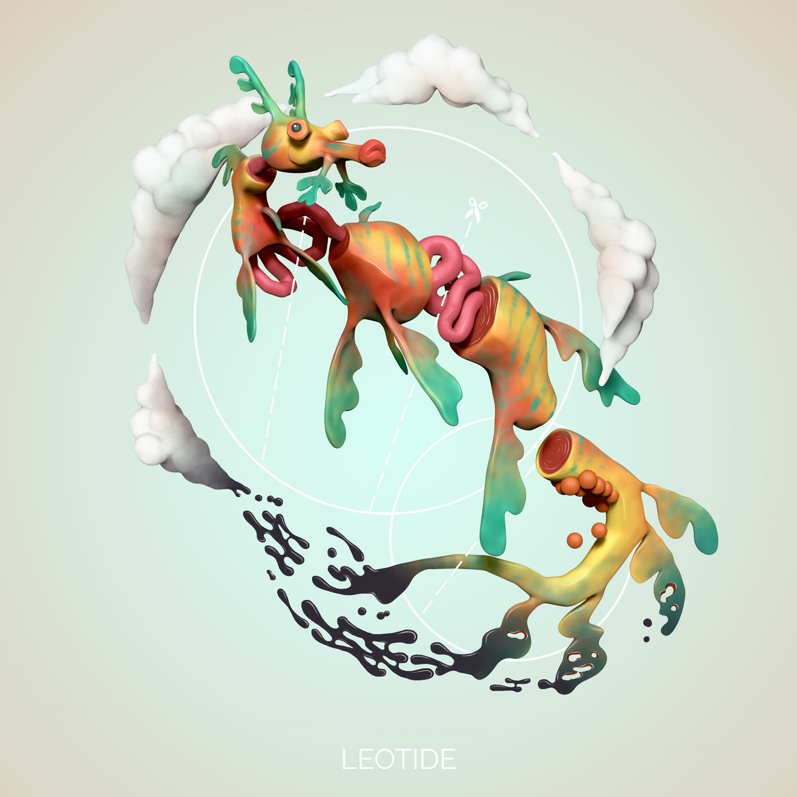 ArtStation - Leafy Seadragon