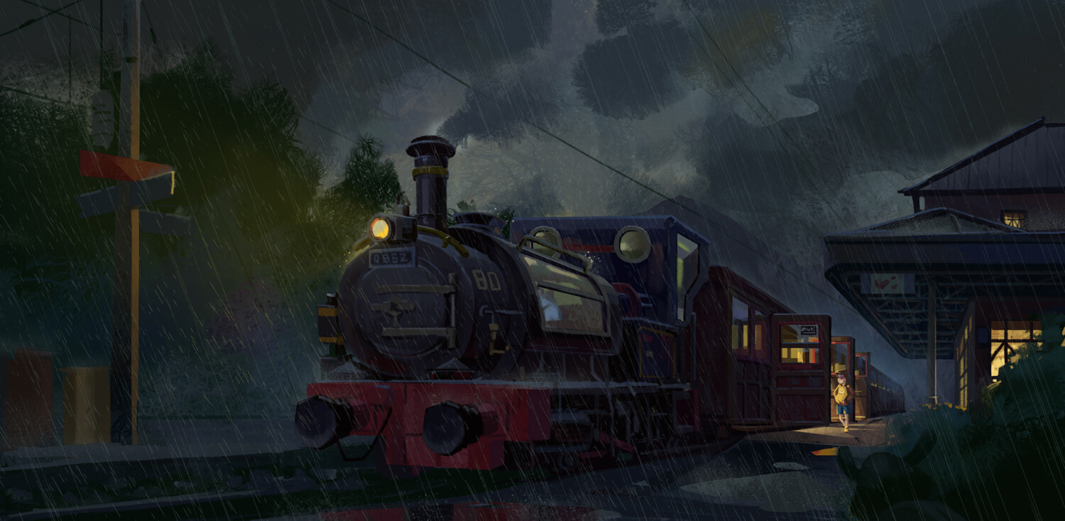 ArtStation - Ghost train