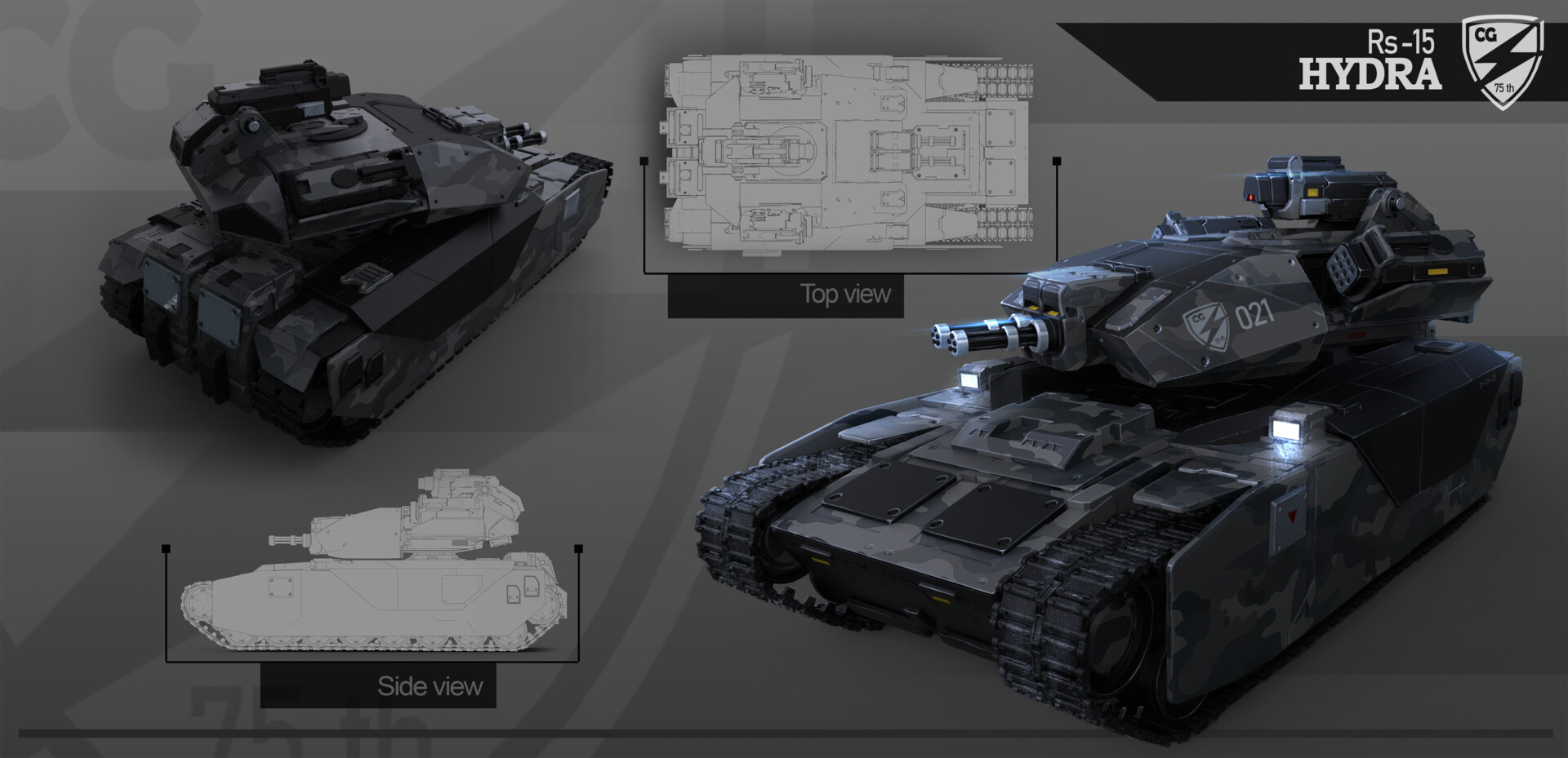 ArtStation - Tank - HYDRA