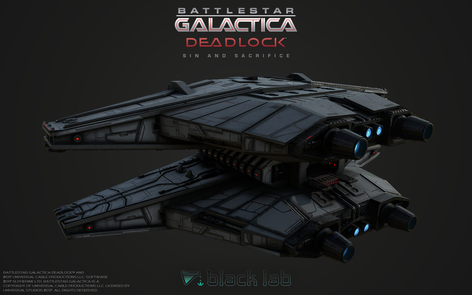 James Melican - Battlestar Galactica Deadlock - Sin & Sacrifice DLC Ships