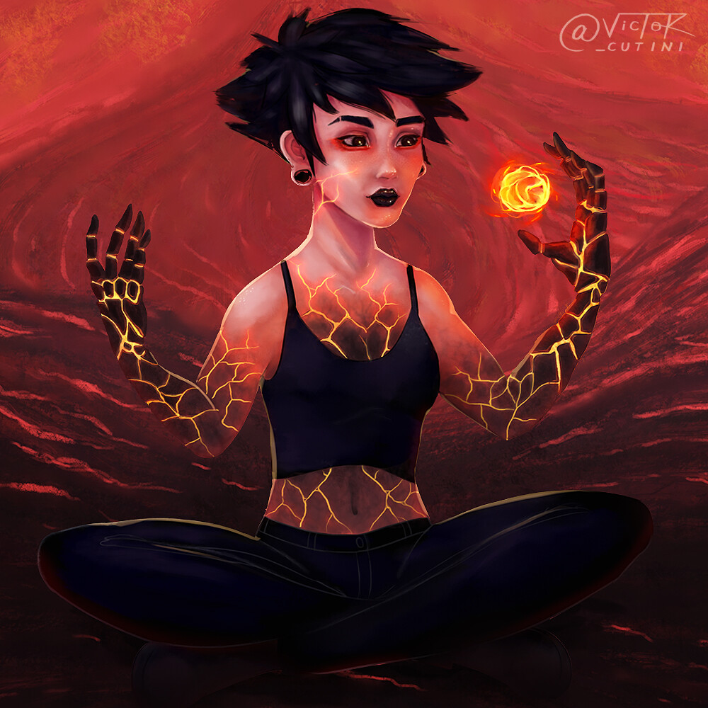 ArtStation - Lava - Element Weeks