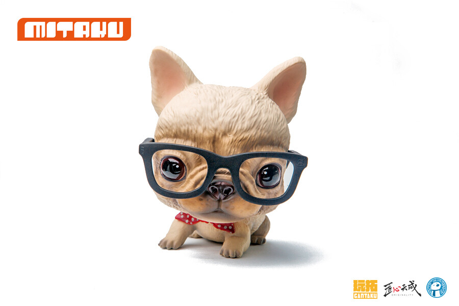 ArtStation - GANTAKU Chibi Animal Series French Bulldog PVC figure
