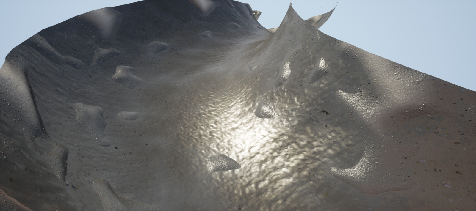 Joshua Workman - UE4 Flowing Water Material Effect - WIP