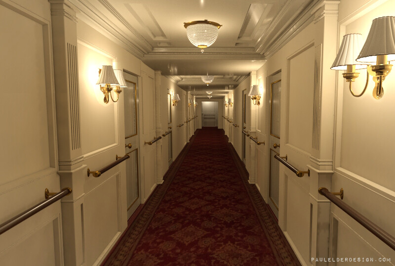 Paul Elder - Titanic First Class Corridor