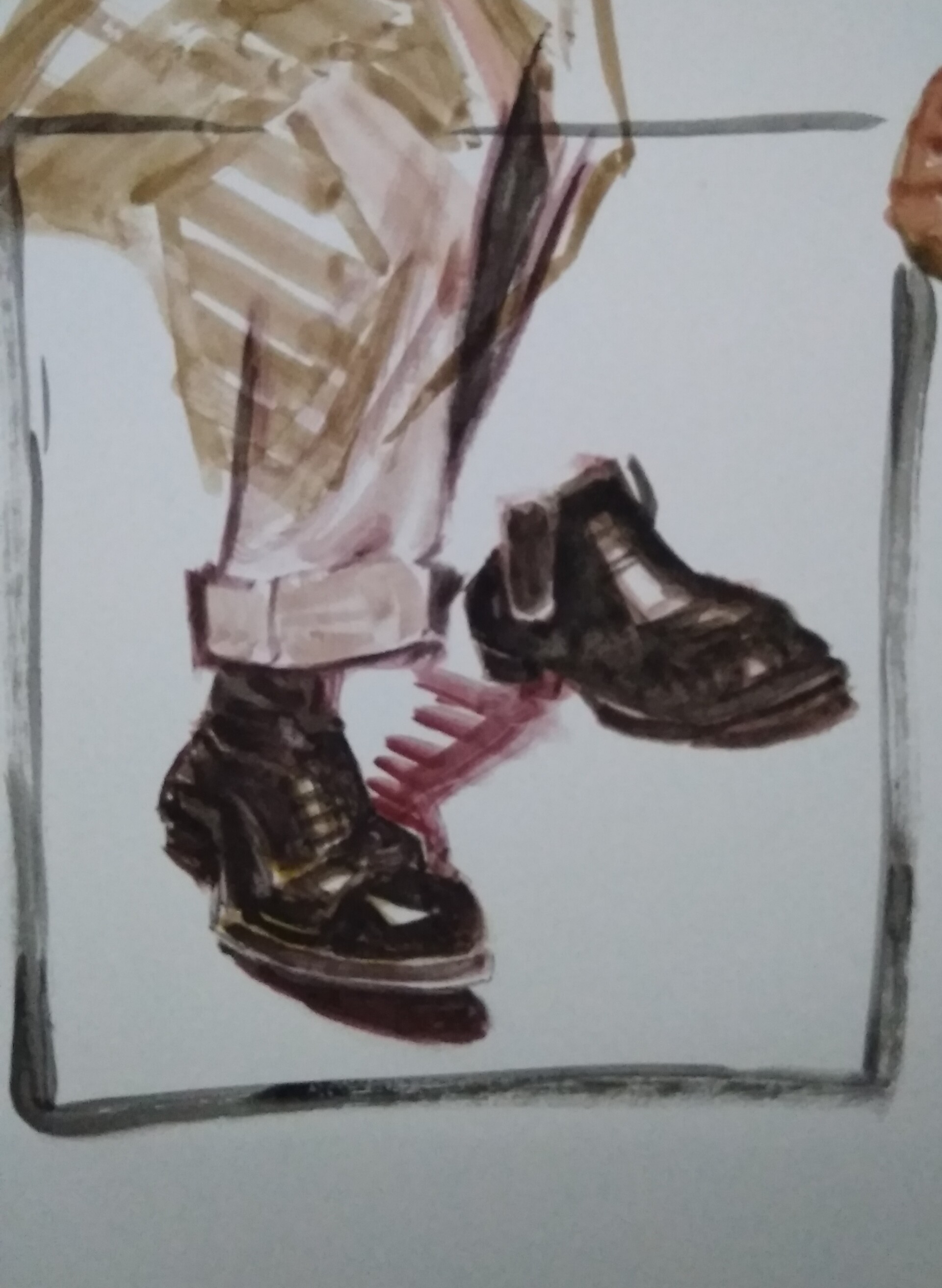 ArtStation - Leyendecker - angry old man shoes
