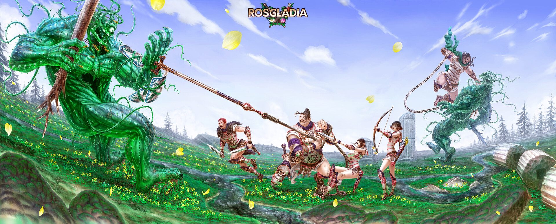 ArtStation - Rosgladia: Cyclops Fight