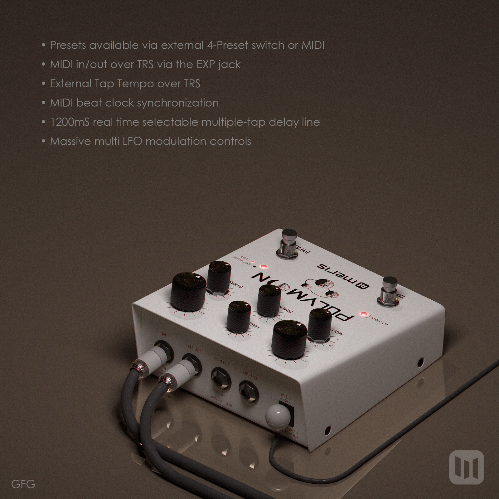 Georges Frédéric Gubert - Meris |Polymoon - Visual Design Prototype