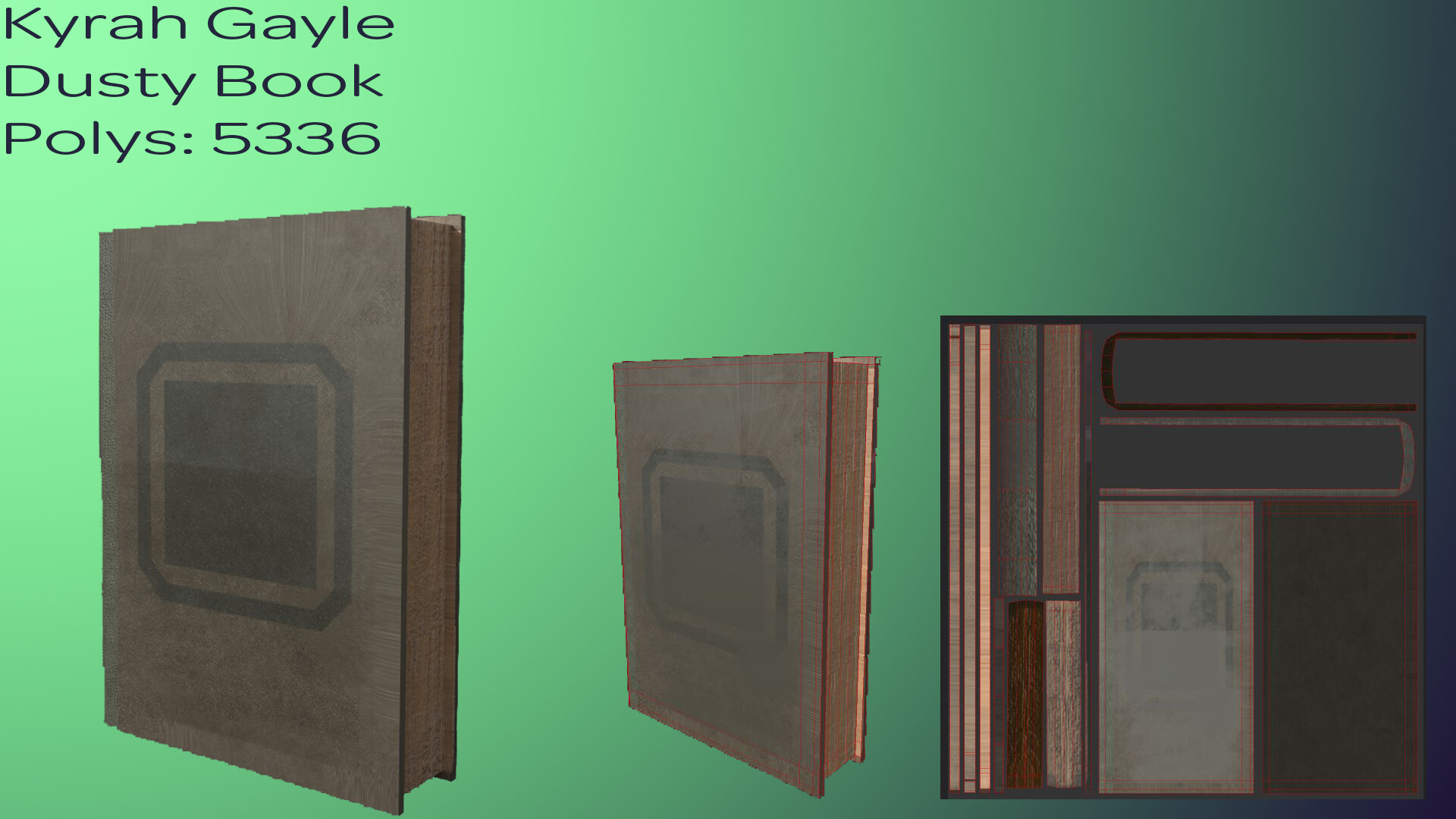 ArtStation - Dusty Book