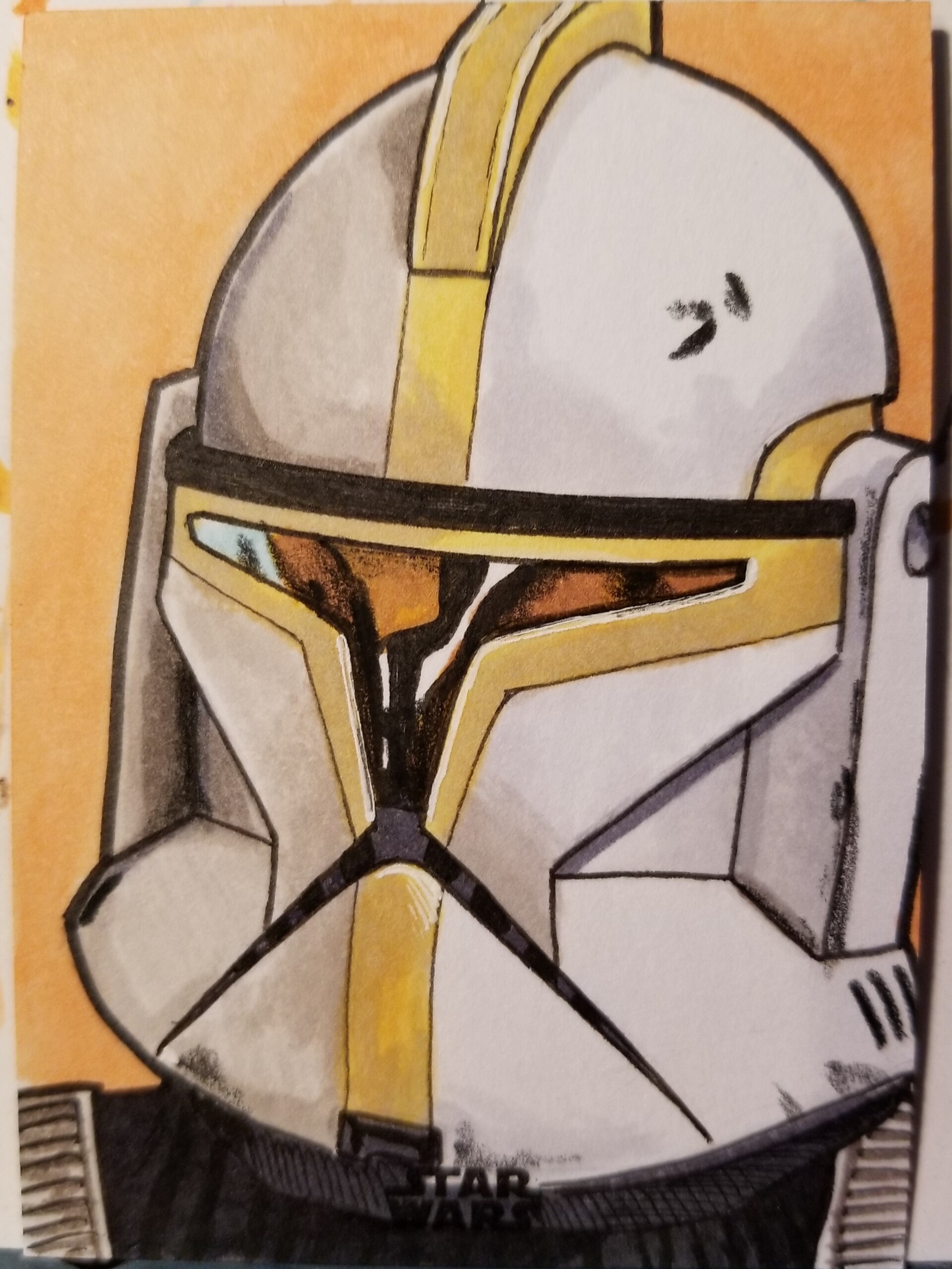 Clone Trooper Sketch Helmet