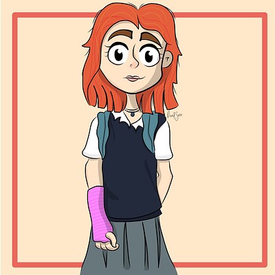 cherry valance drawing