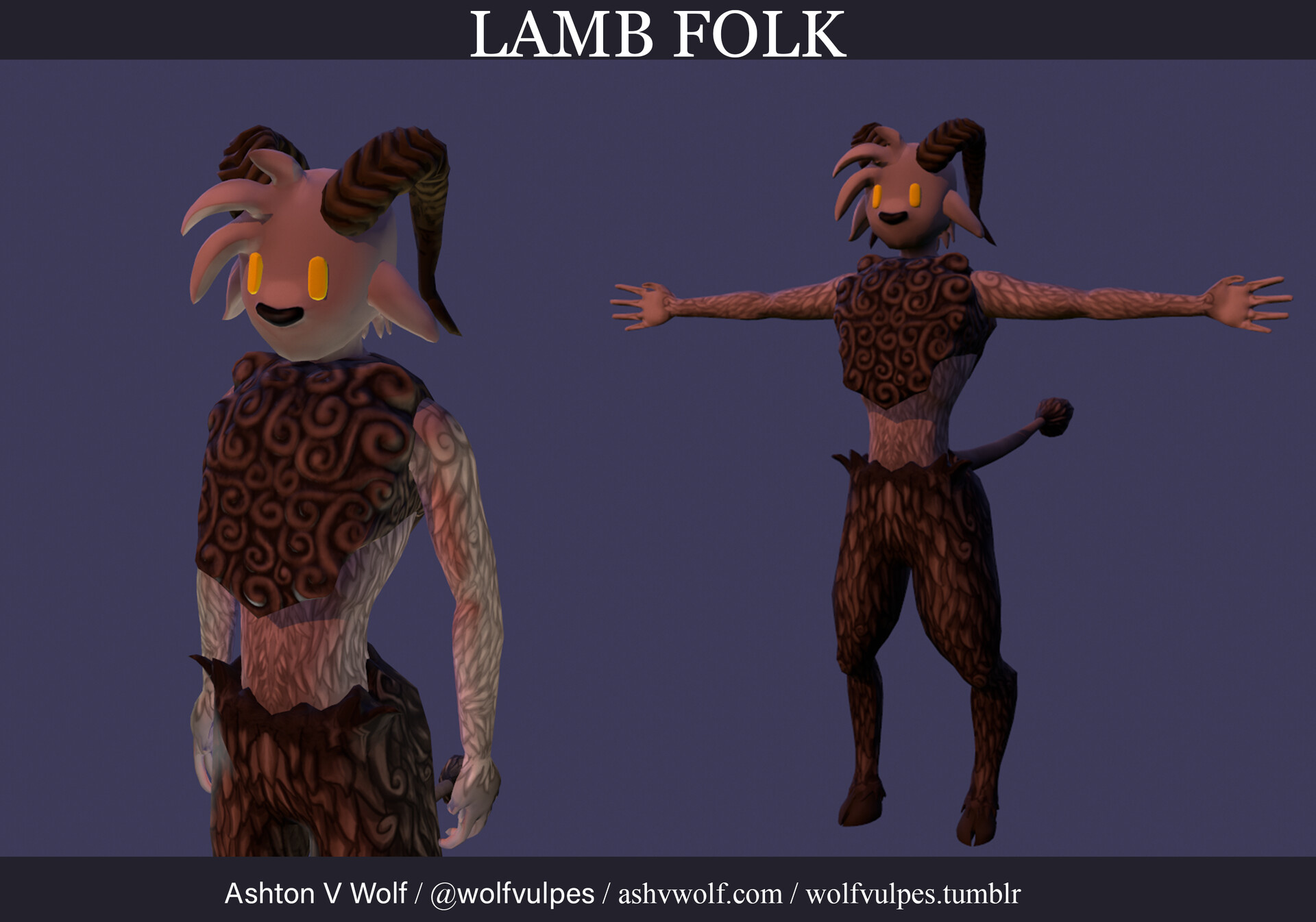 ArtStation - Sheep Dude