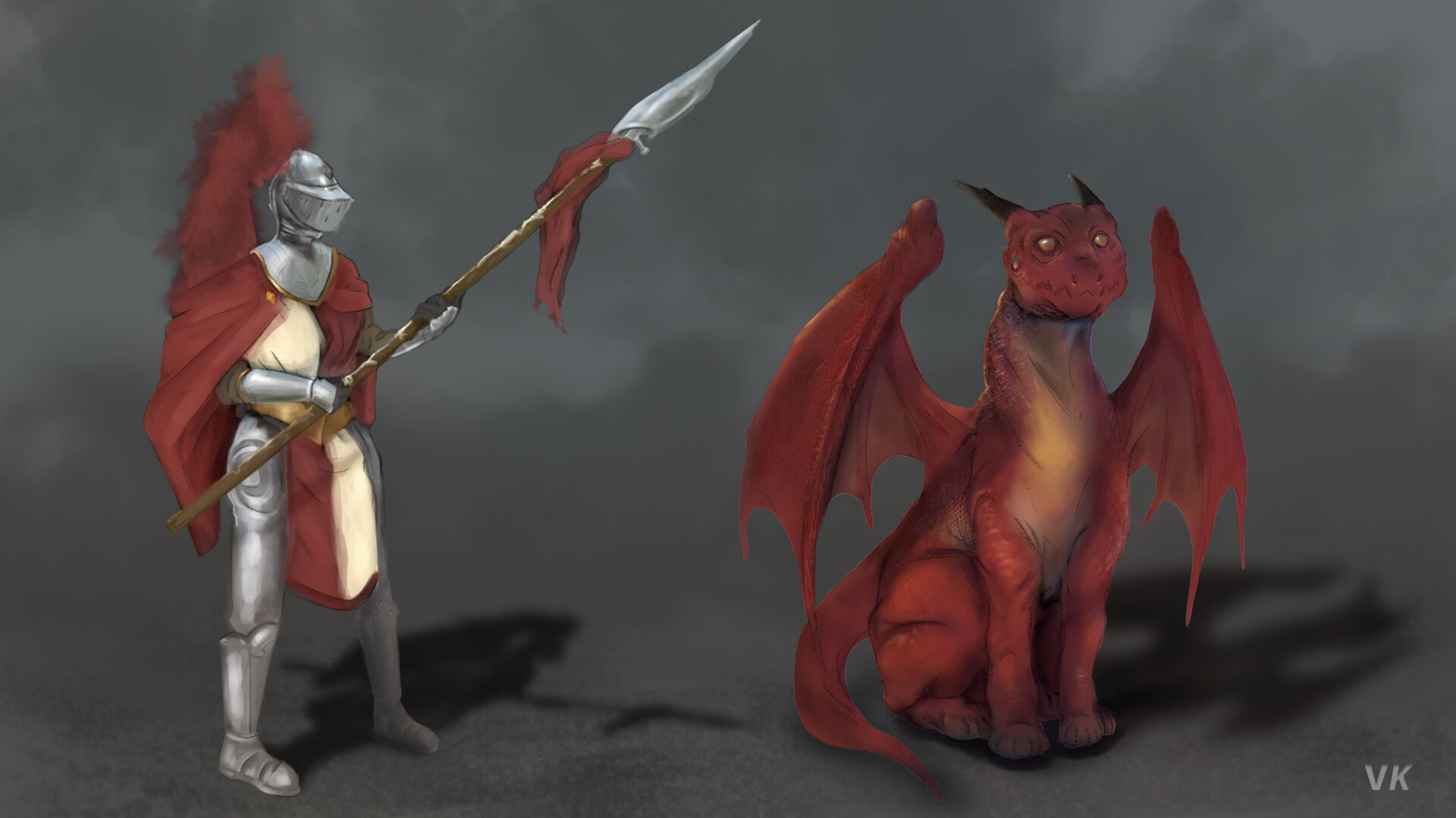 ArtStation - Dragon Slayer Character Design