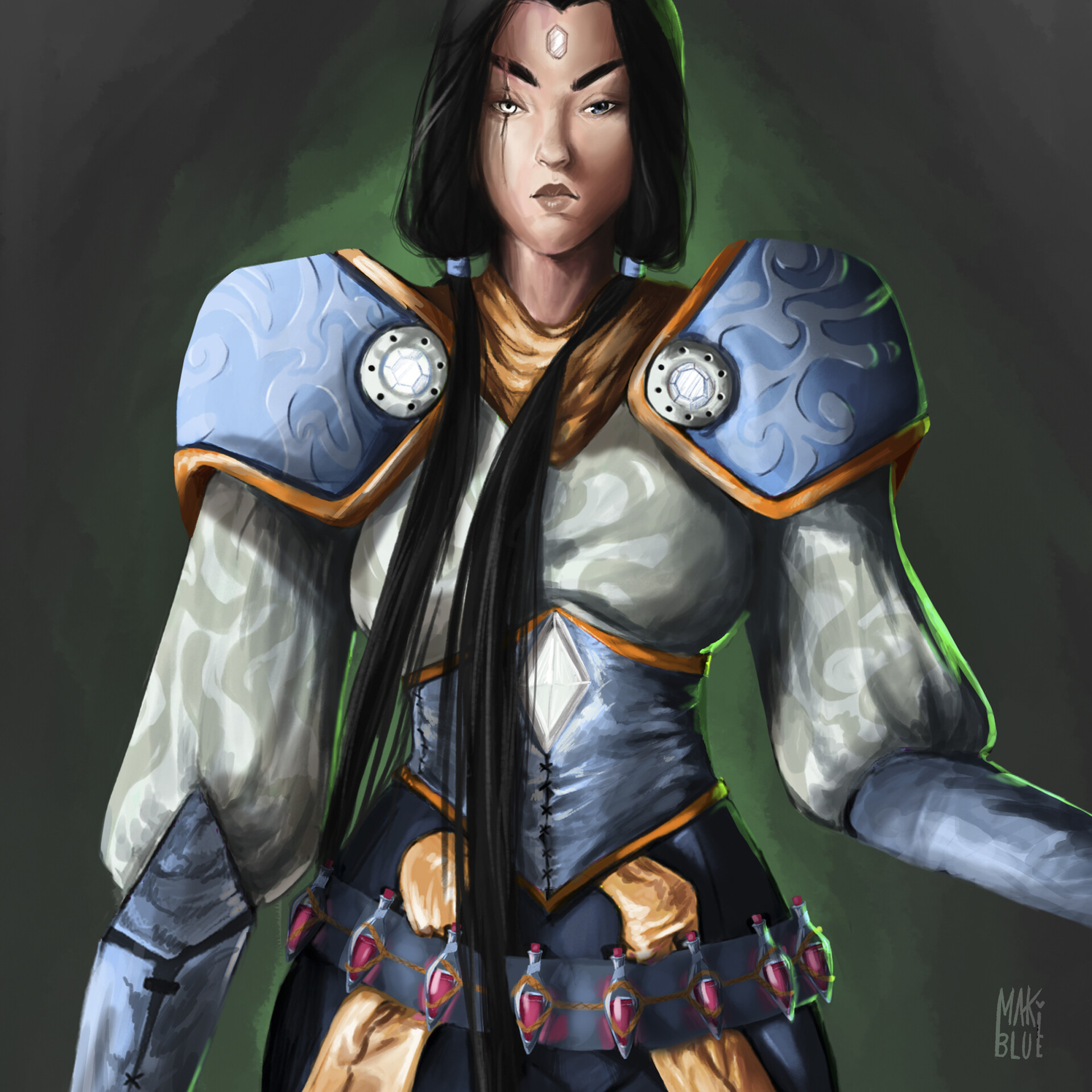 ArtStation - Female Paladin