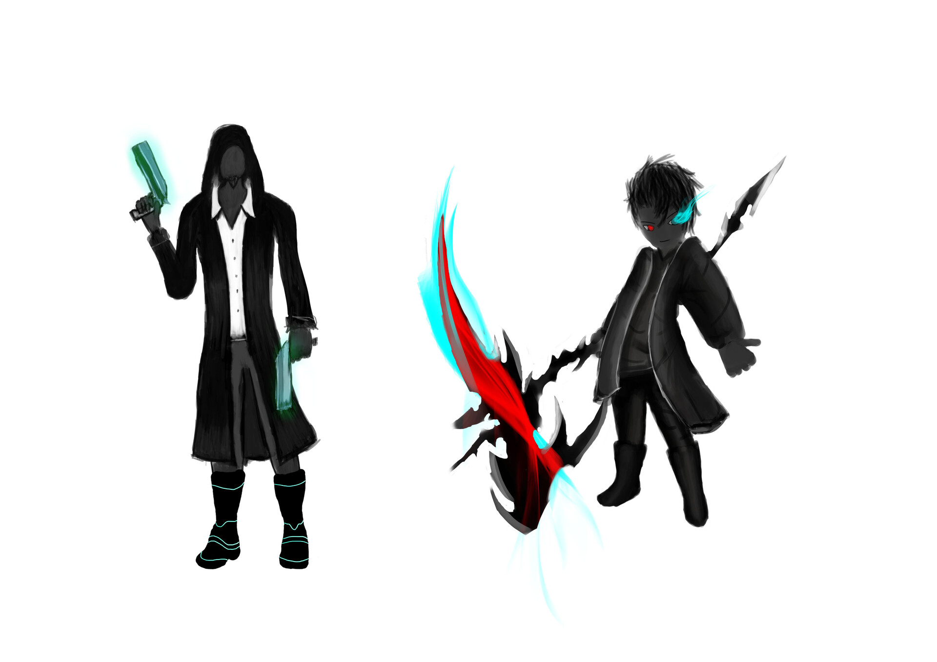 ArtStation - Cyber Punk Characters