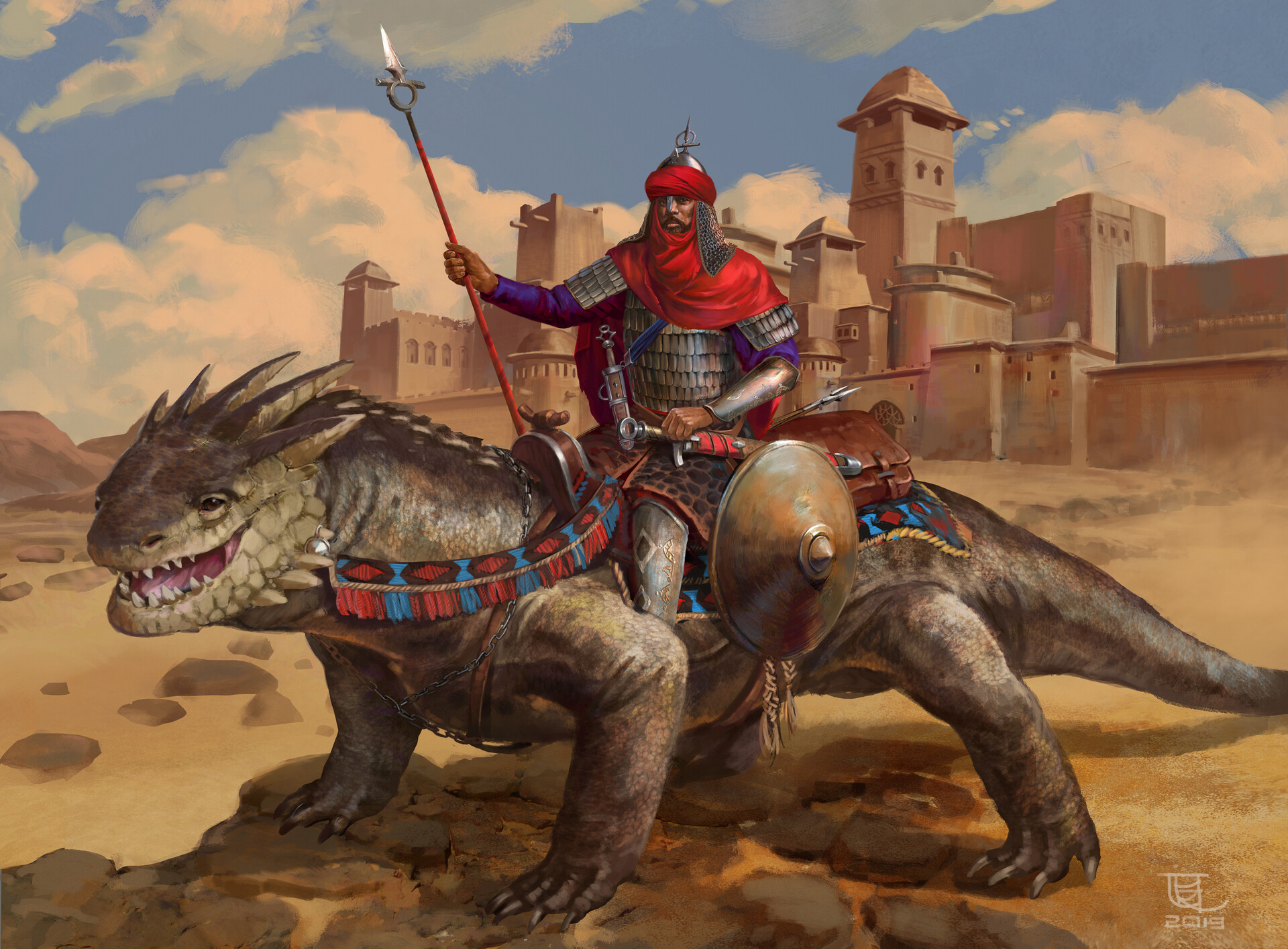 Desert Nomad Warrior