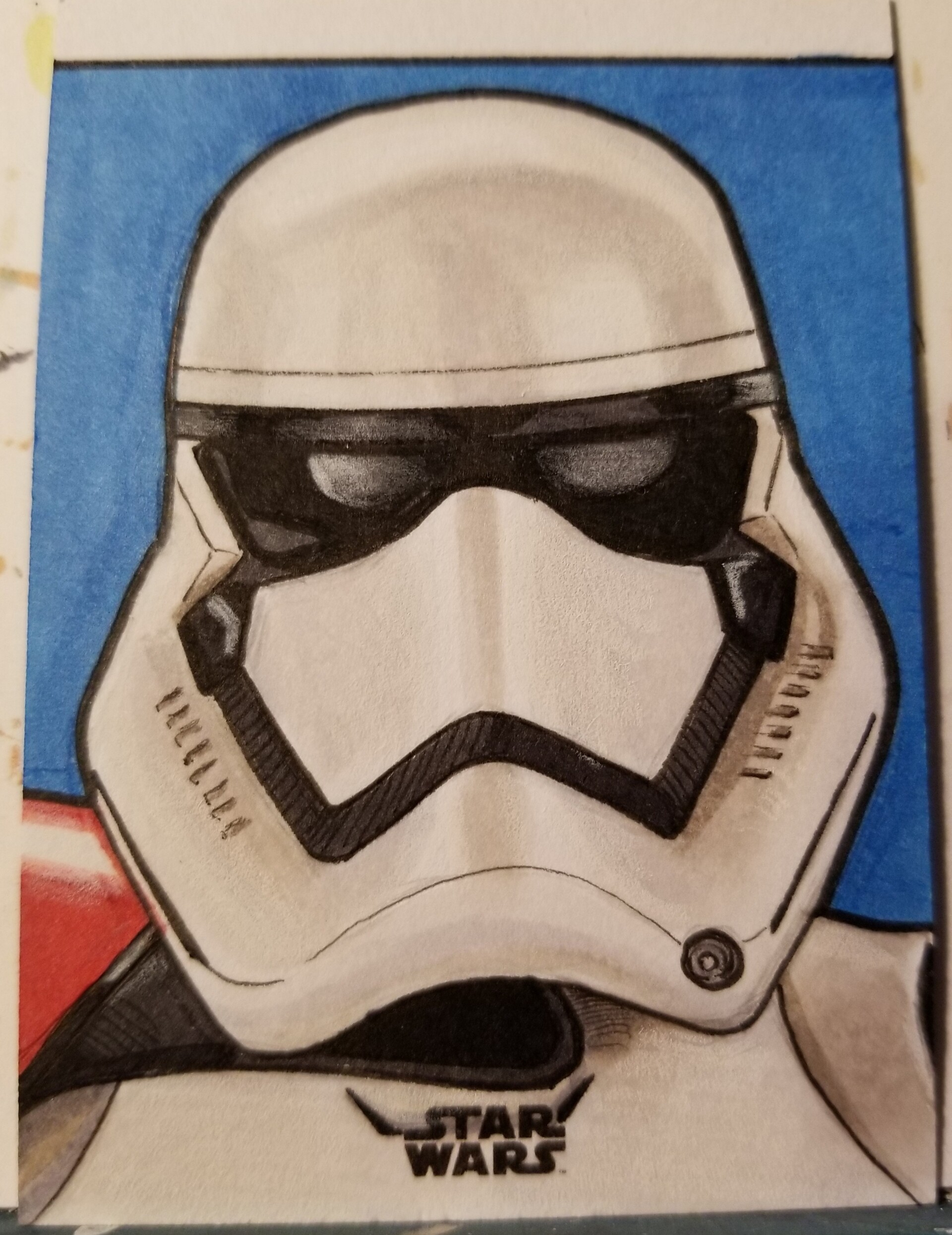 ArtStation - Topps Star Wars Finest 2018 First Order Stormtrooper ...