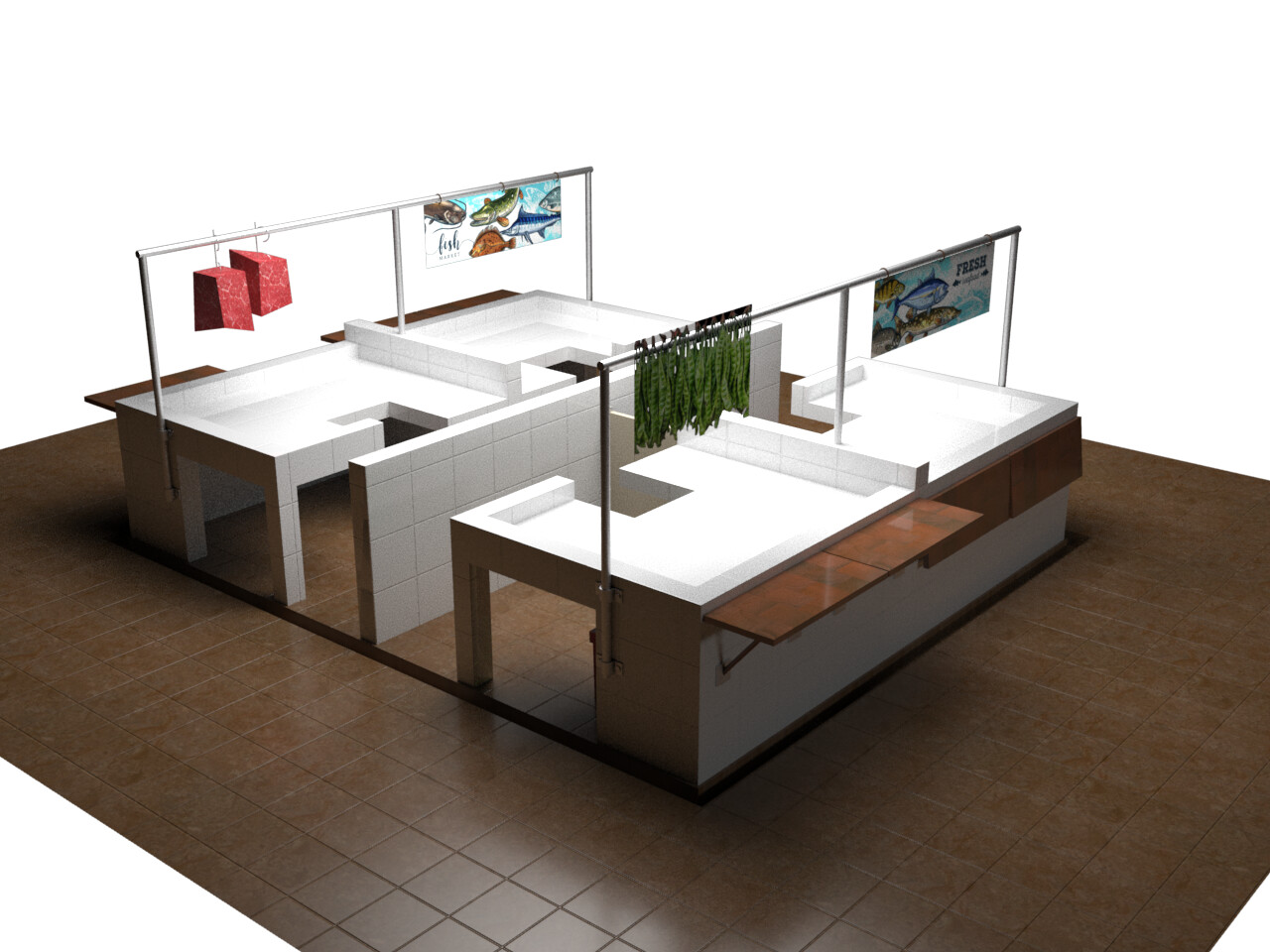 Asbat Saifuddin - Fish Market Spot Concept Design