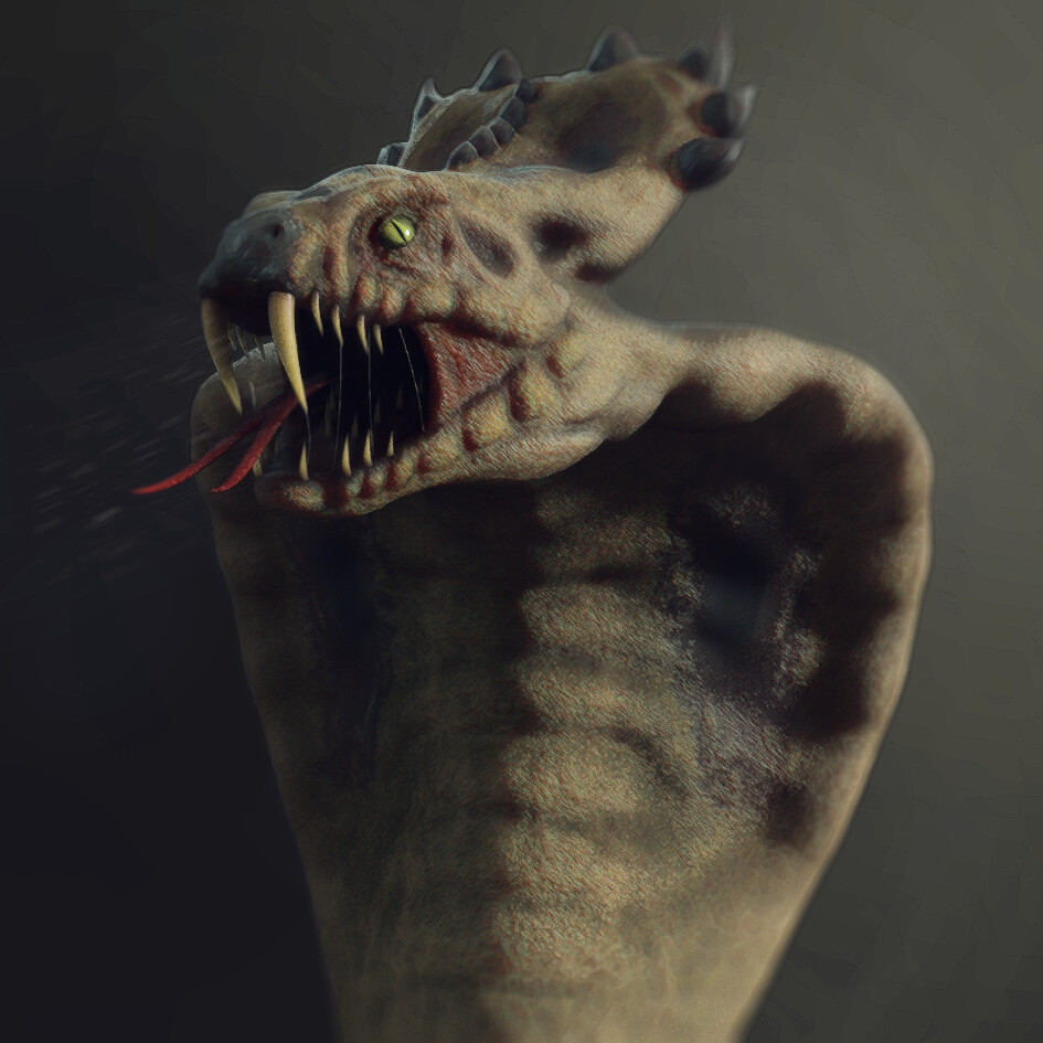 ArtStation - Creature - Snake