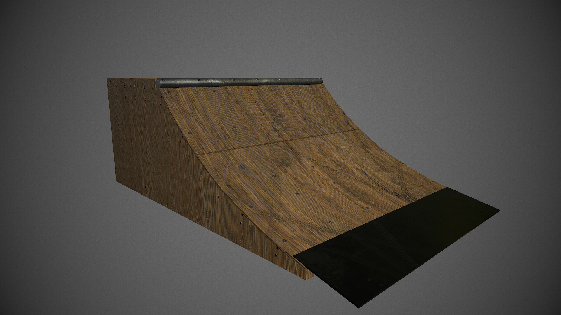ArtStation - Kicker Quarter Pipe