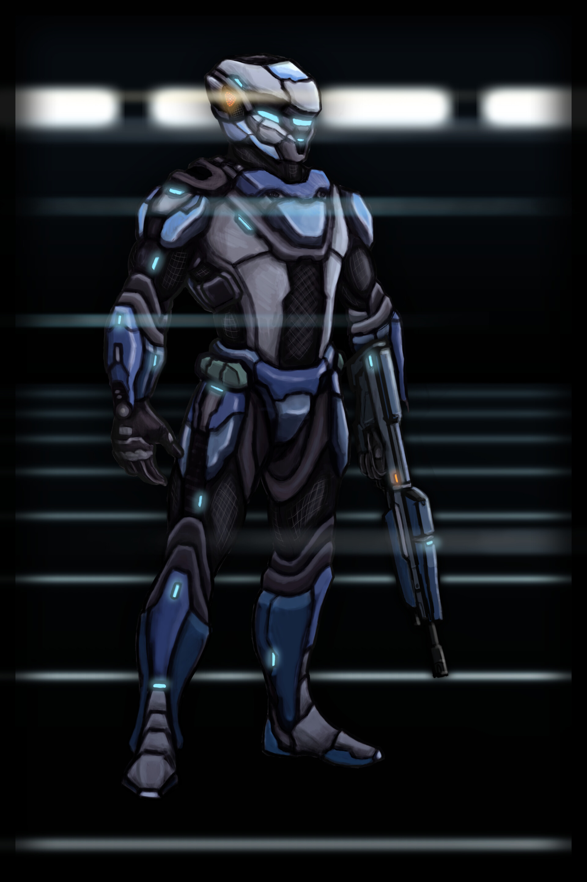 ArtStation - SciFi Armor Concept