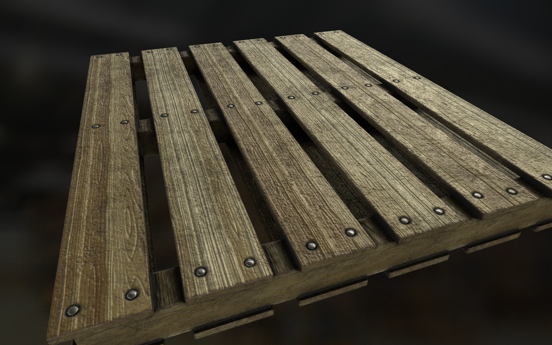 ArtStation - Wood base stock