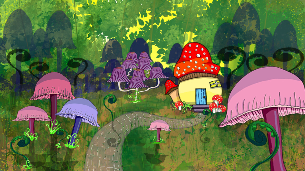 Rose Lewis - Mushroom Forest