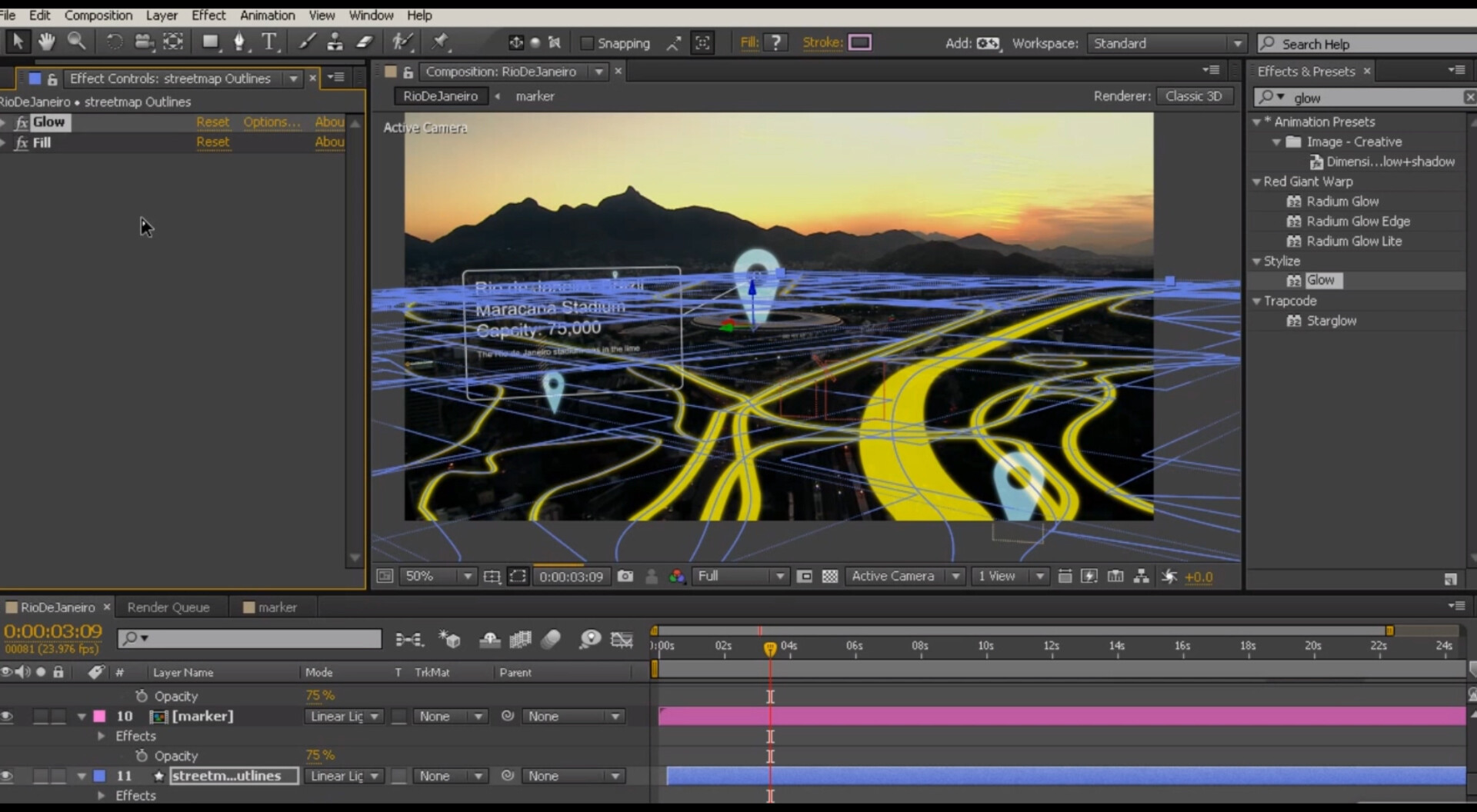 Adobe After Effects Infographics