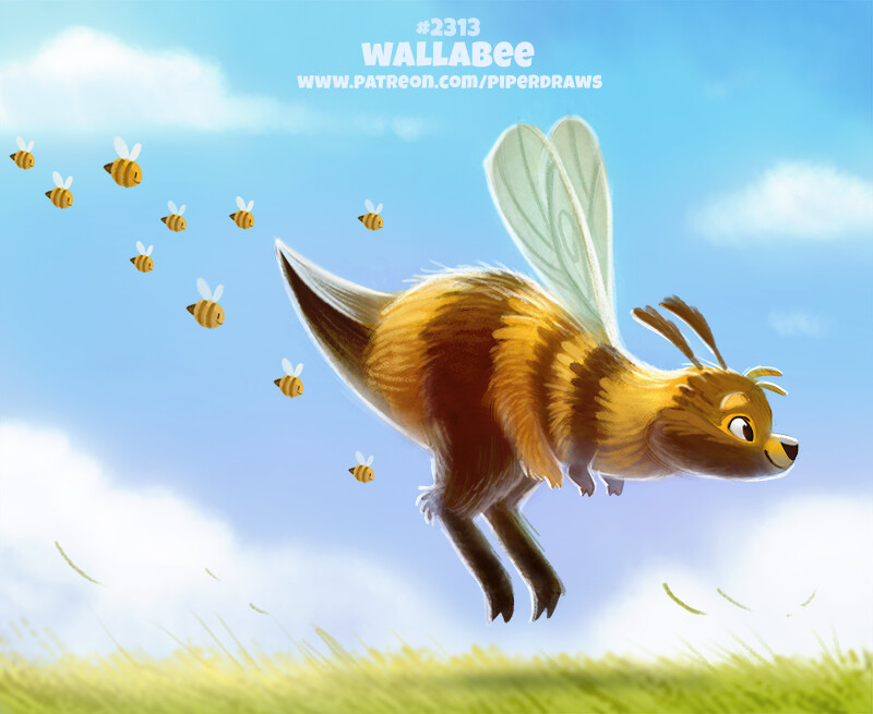 ArtStation - Daily Paint 2313. Wallabee