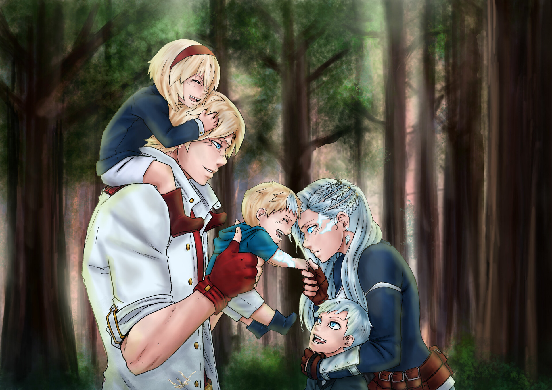 ArtStation - Ookami family