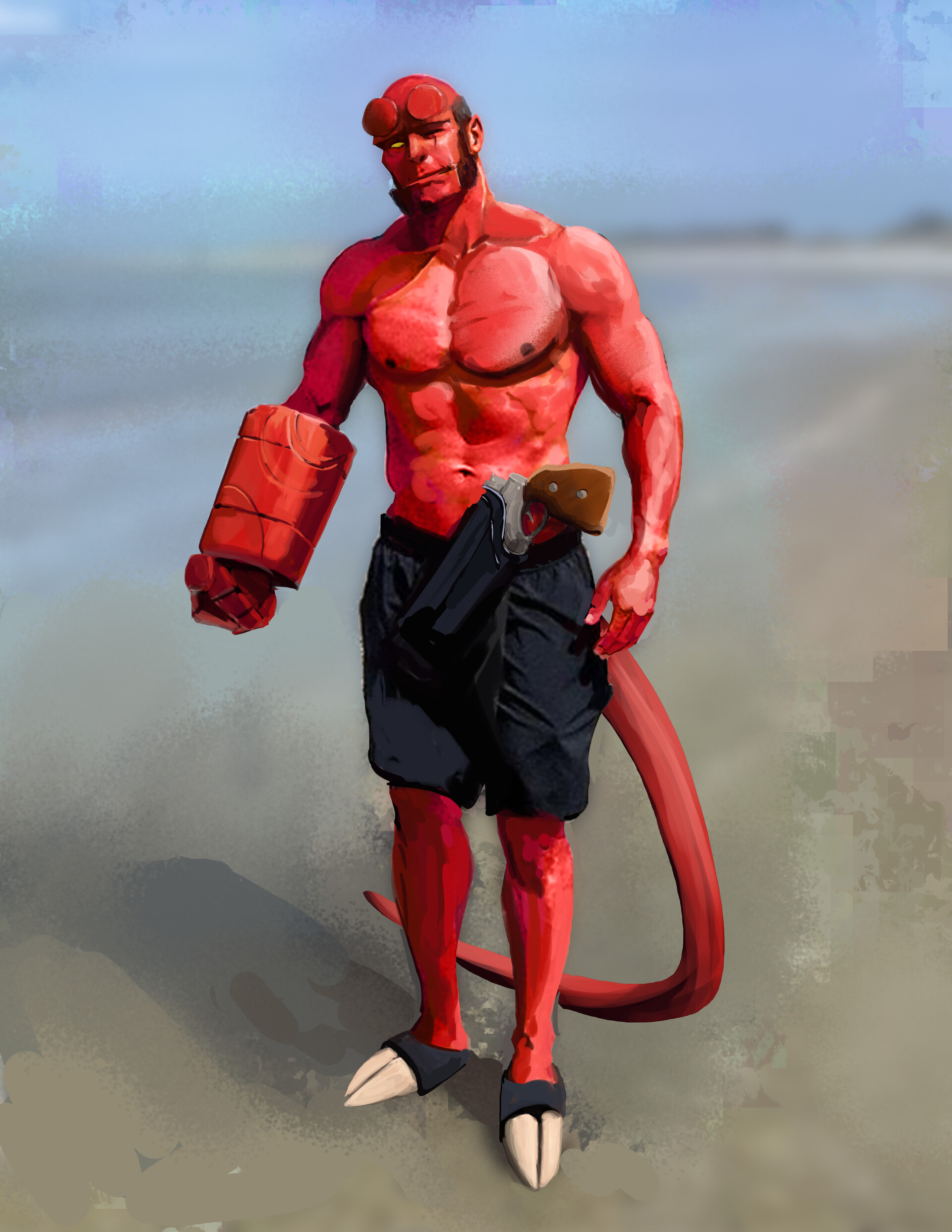 ArtStation - Hellboy