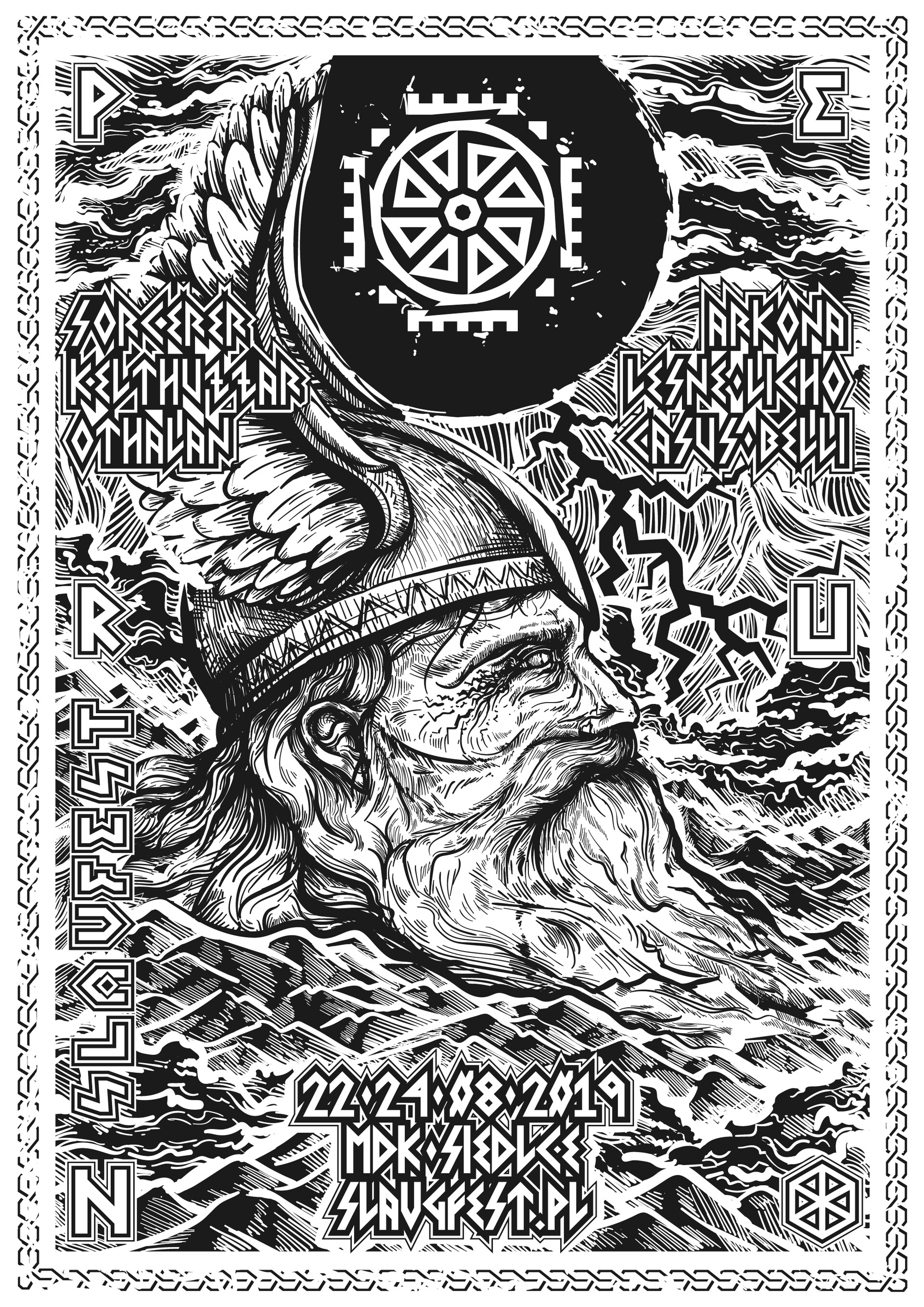 ArtStation - SlavFest Poster - Perun