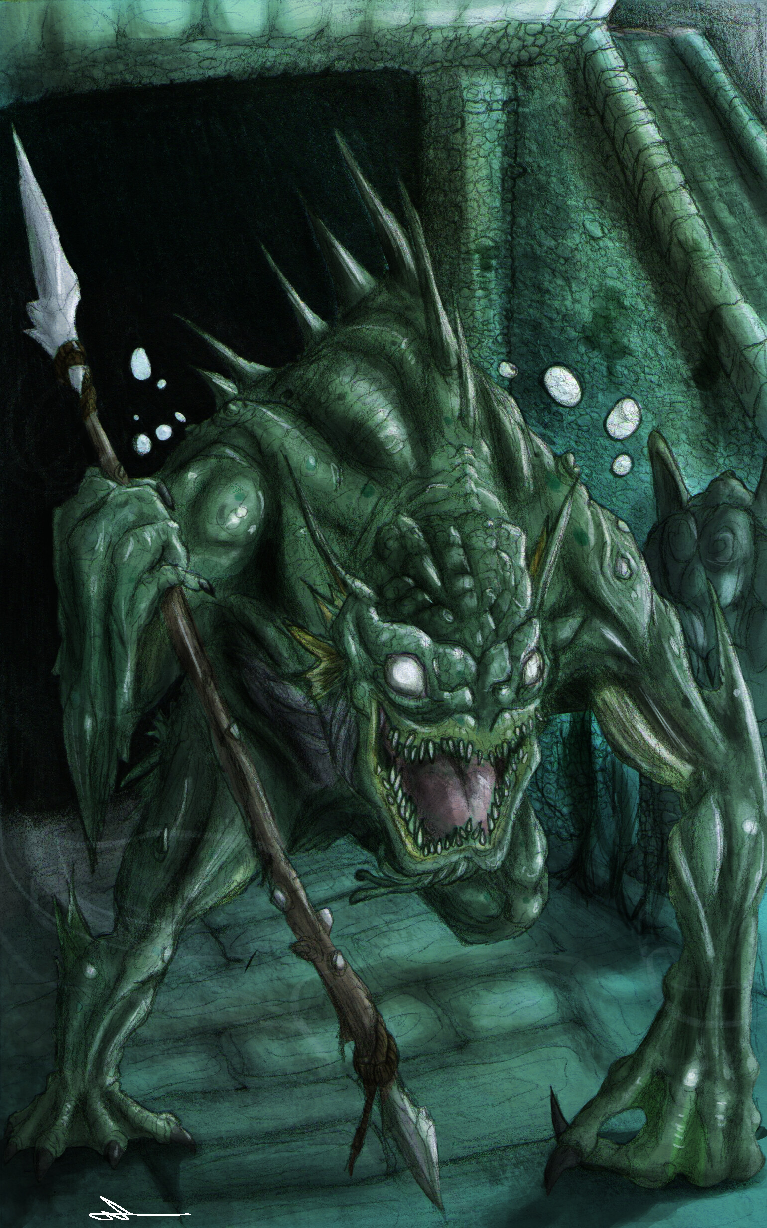 Tom Govezensky - Lovecraftian designs and other monsters