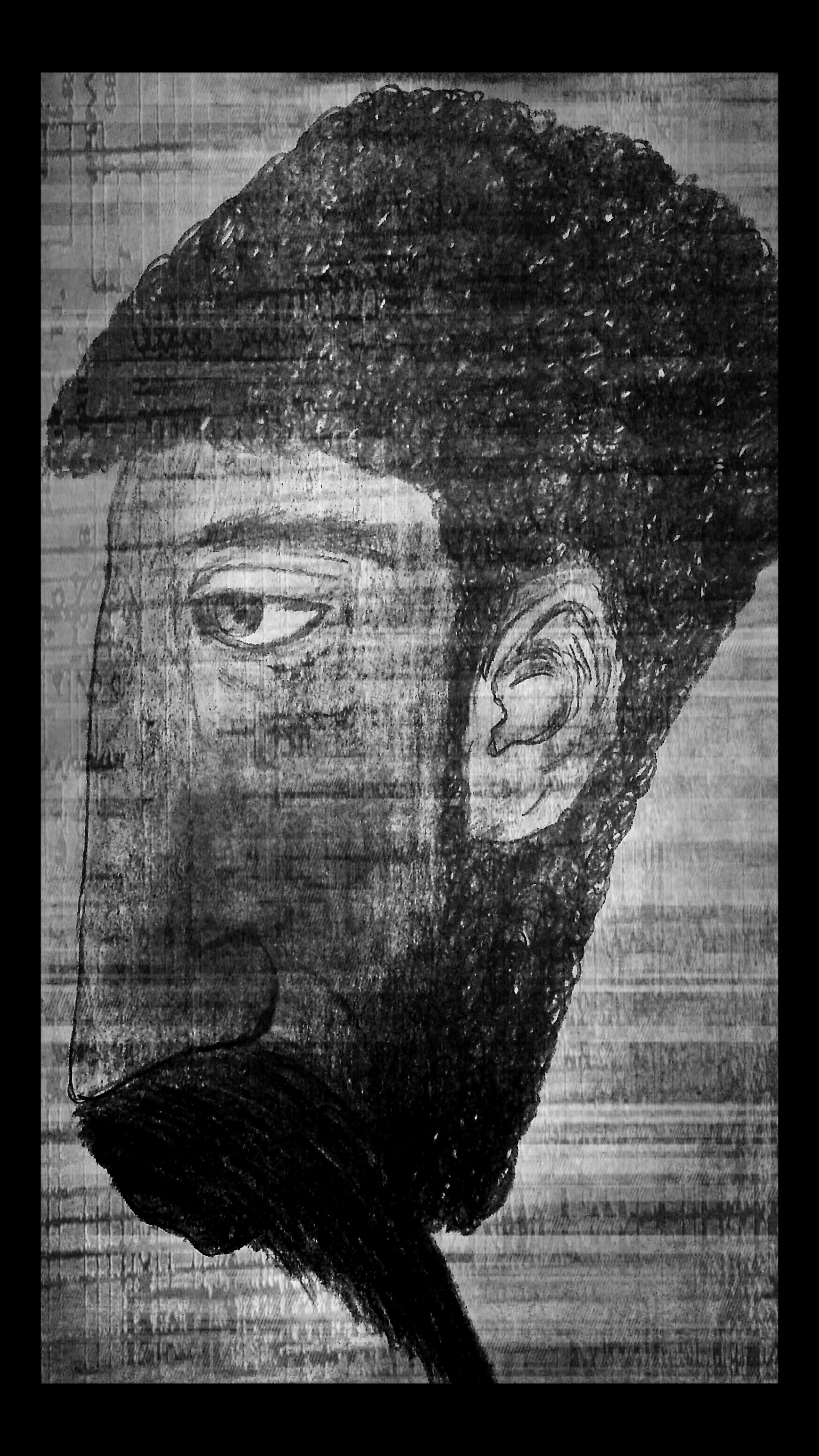 ArtStation - a man with mustache