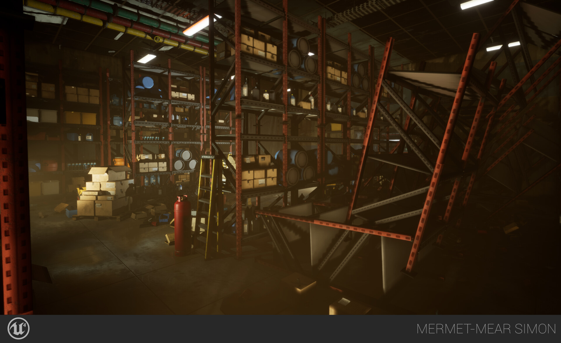 Simon Mermet-Mear - The Division Environment Fanart