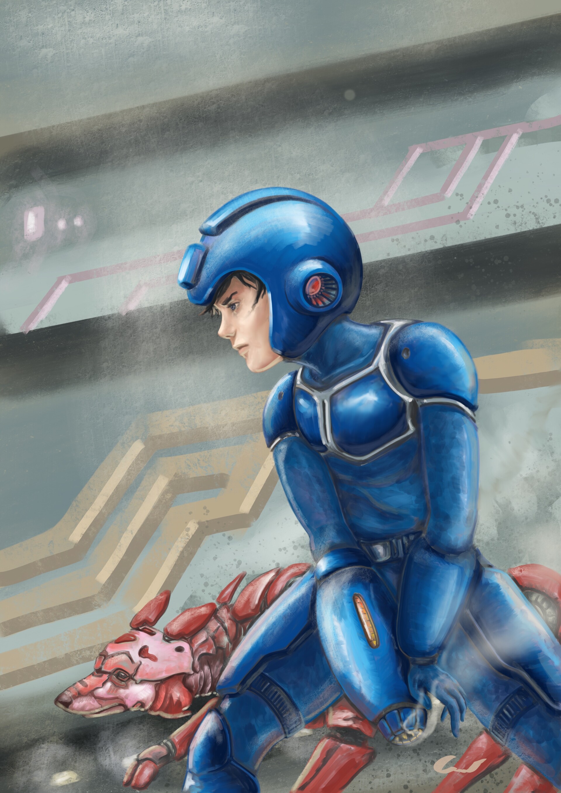 ArtStation - Mega man
