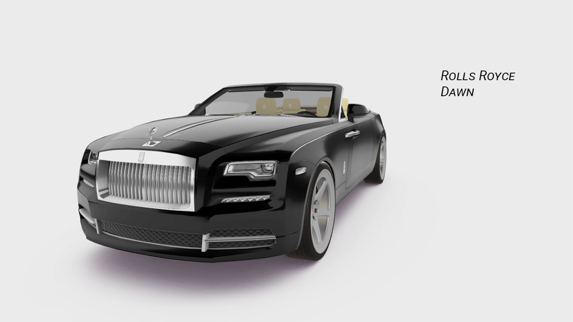 ArtStation - Rolls Royce Dawn