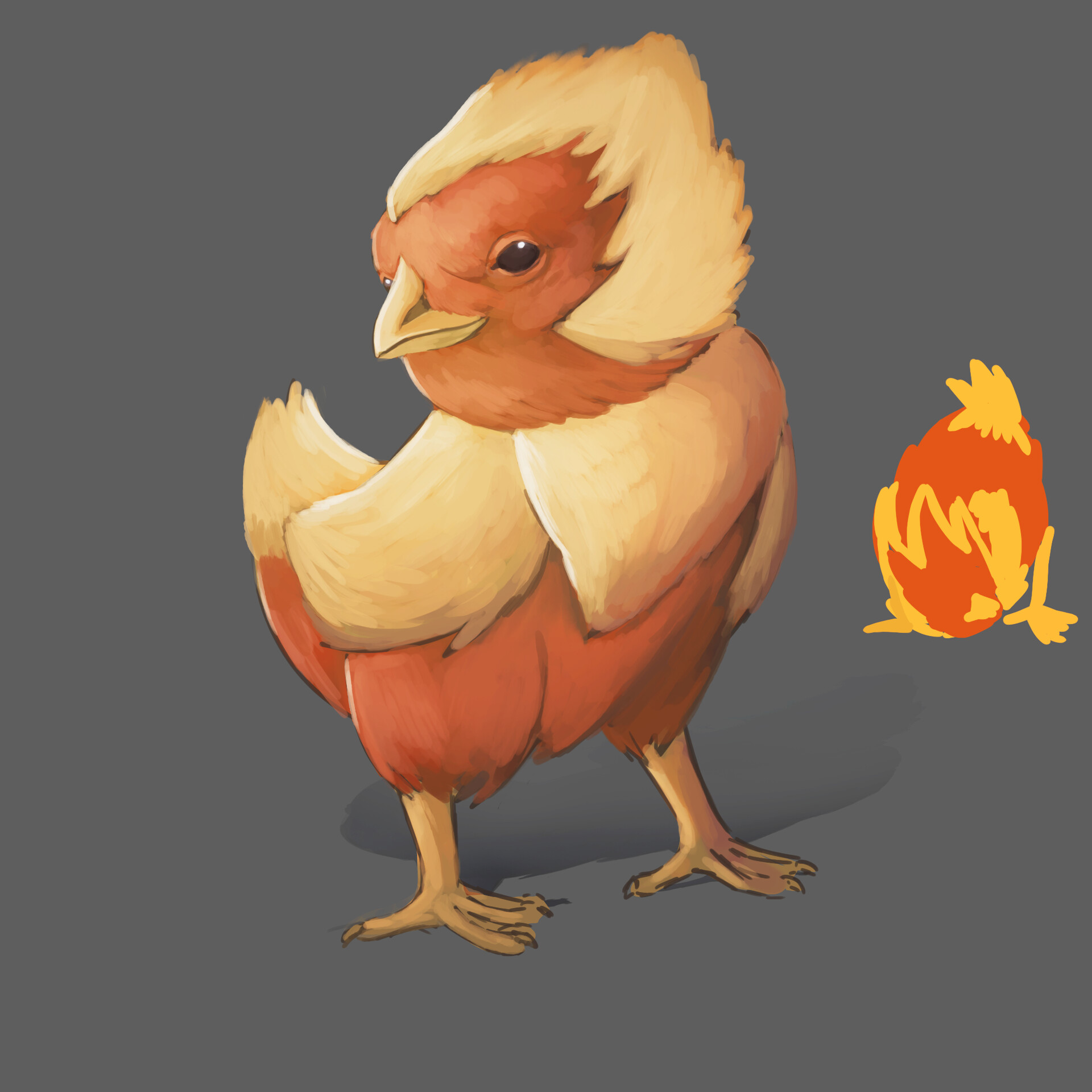 ArtStation - chicken study