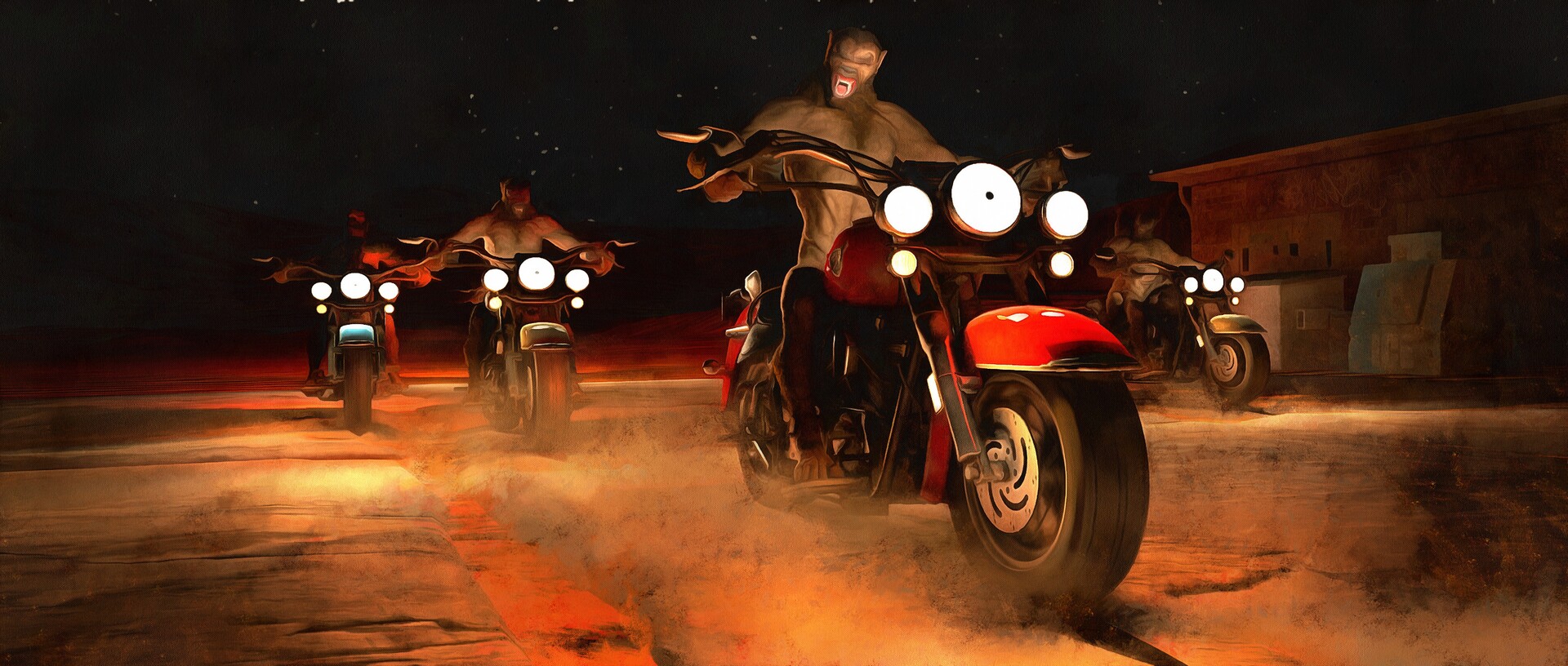 ArtStation - The Leader of the Pack