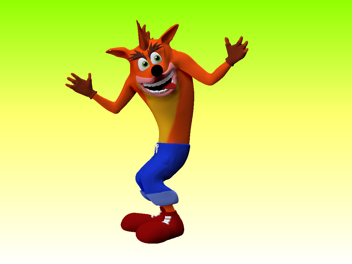 ArtStation - Crash Bandicoot